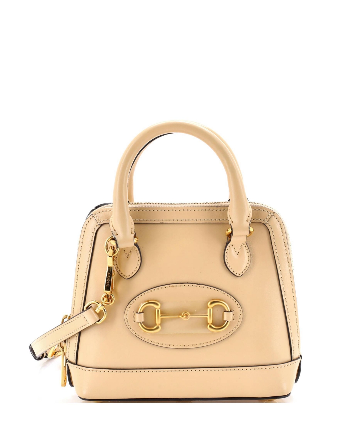 Click here for Pre-Owned Gucci Mini Horsebit 1955 Top Handle Bag... prices