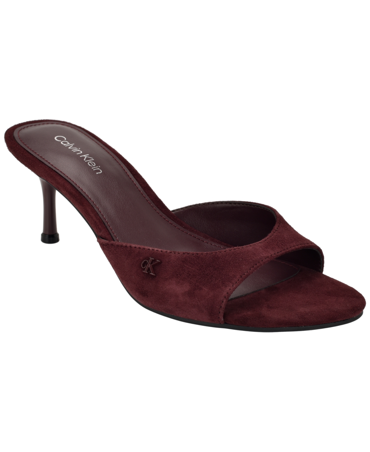 Click here for Calvin Klein Womens Vixie Kitten Heel Dress Sandal... prices