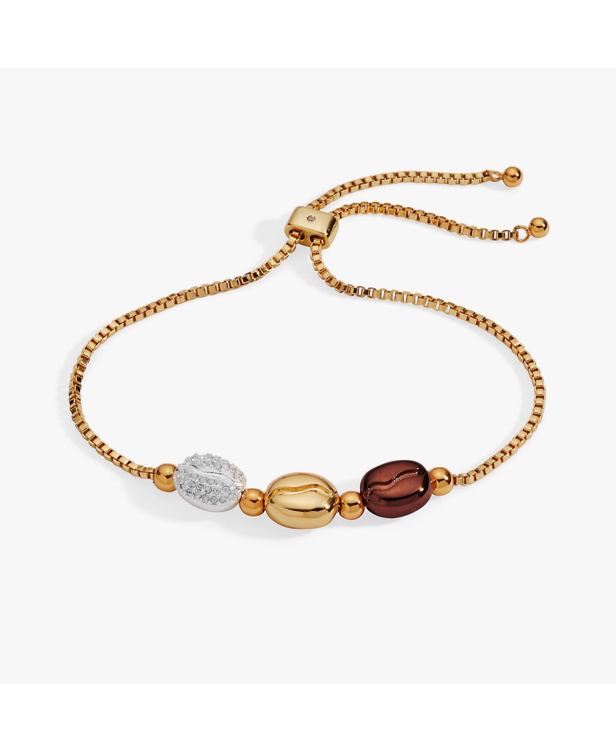 Click here for Alex and Ani Coffee Bean Bolo Bracelet prices
