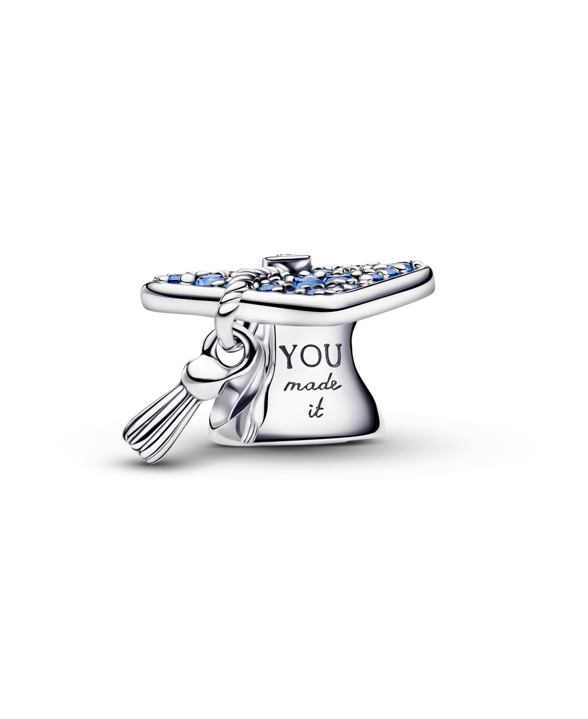 Click here for Pandora Sparkling Blue 2026 Graduation Cap Charm -... prices