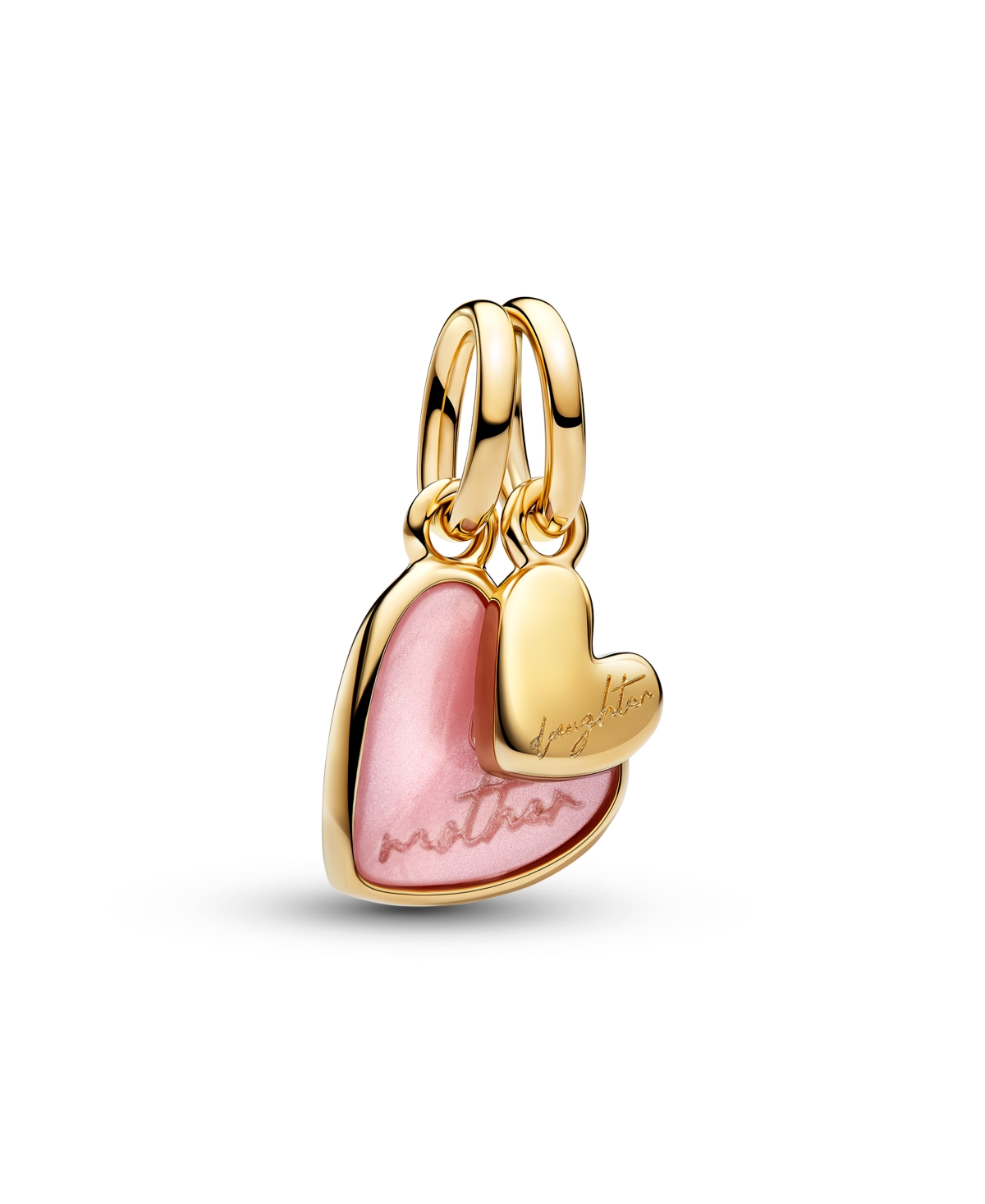 Click here for Pandora Pink Mother Daughter Splittable Dangle Cha... prices