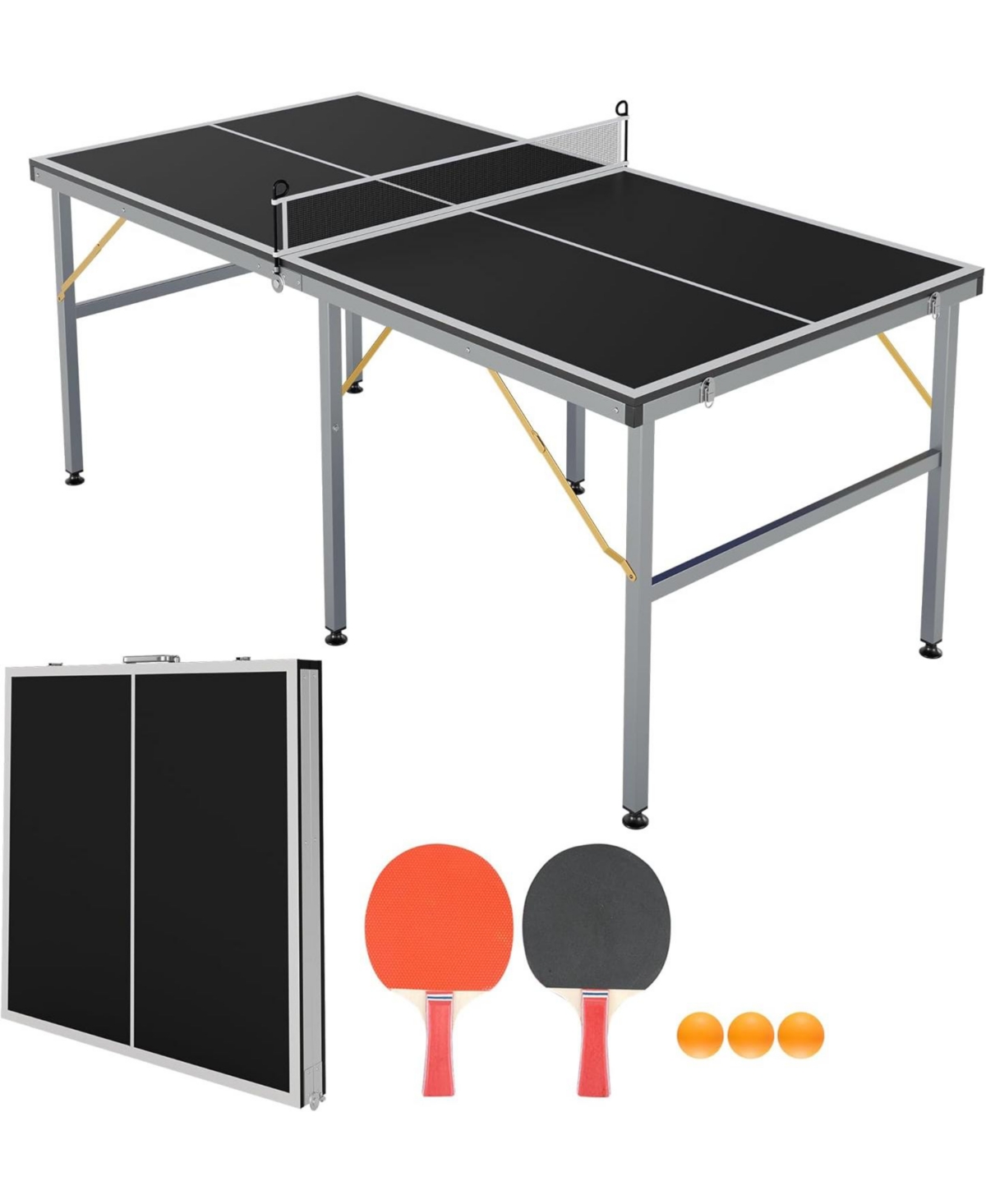 Click here for Xo Folding Ping Pong Table Set  Portable Table Ten... prices