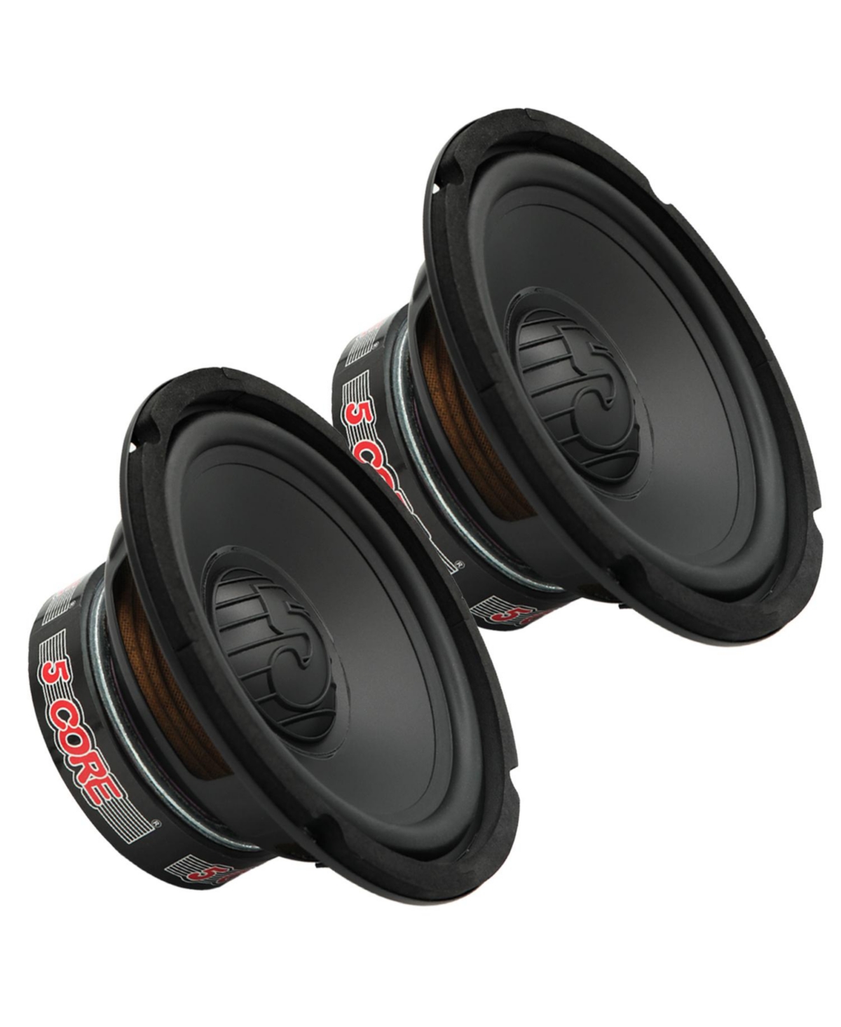 Click here for 5 Core 6.5 Inch Woofer Pair 100W Car Subwoofer 4Oh... prices