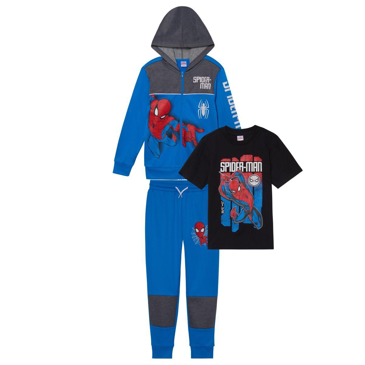 Click here for Spider-Man Boys 3-Piece Zip-Up Fleece Hoodie  T-Sh... prices