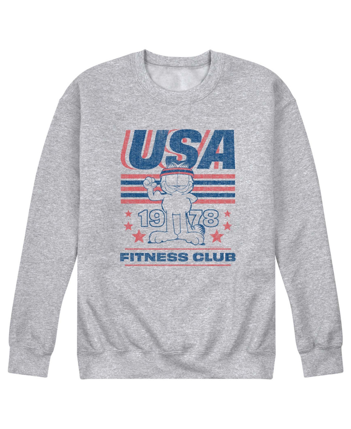 Click here for Airwaves Mens Garfield Usa Fitness Crew Fleece Swe... prices