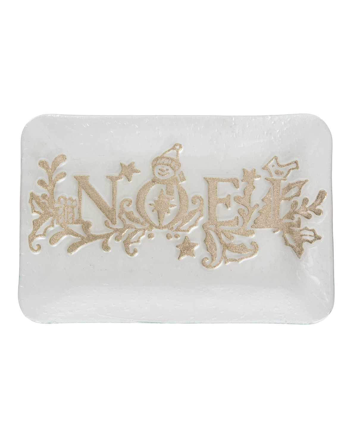 Click here for Gallerie Ii Noel Decorative Glass Christmas Plate... prices