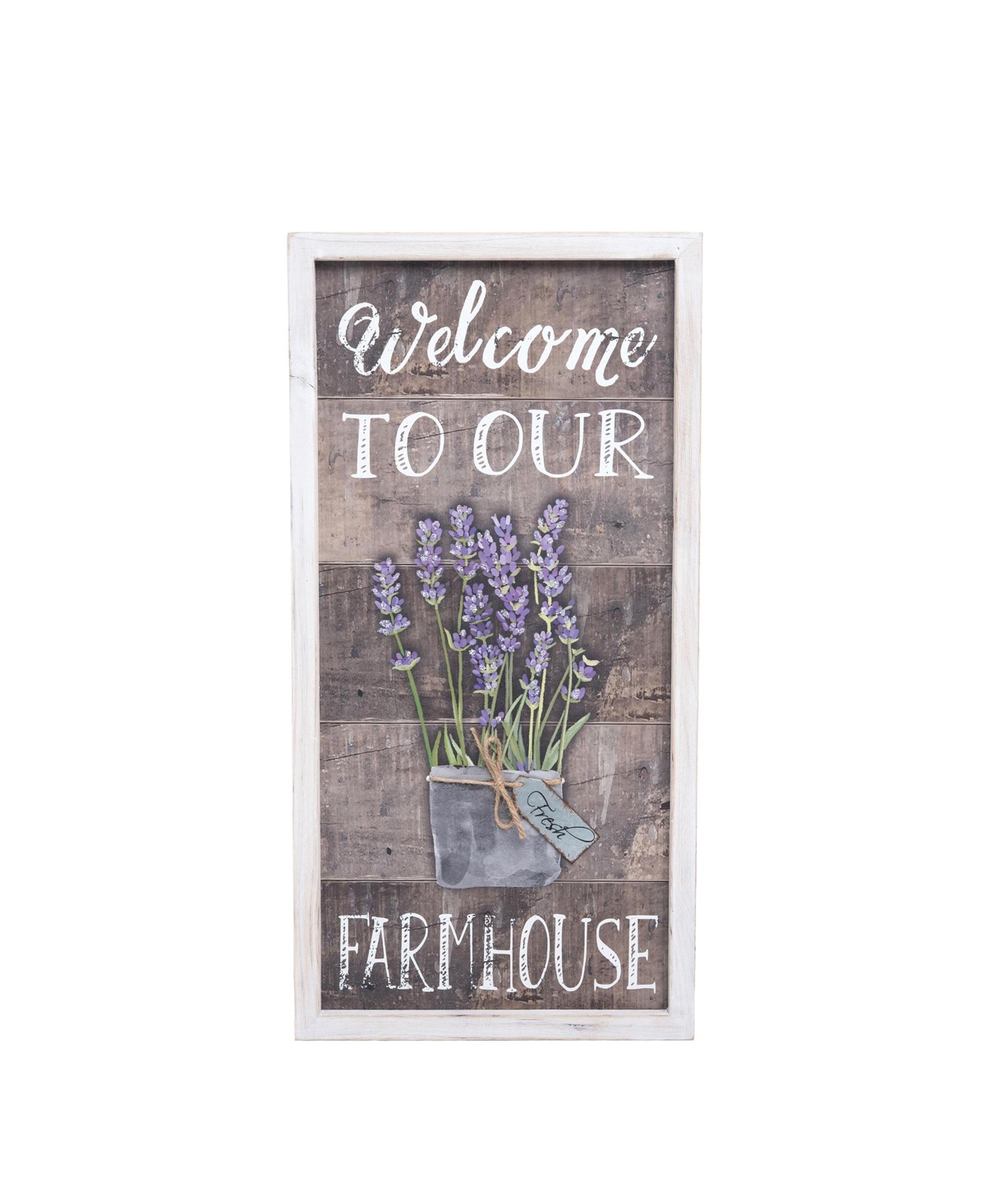 Click here for Gallerie Ii Welcome To Our Farmhouse Spring Wall A... prices