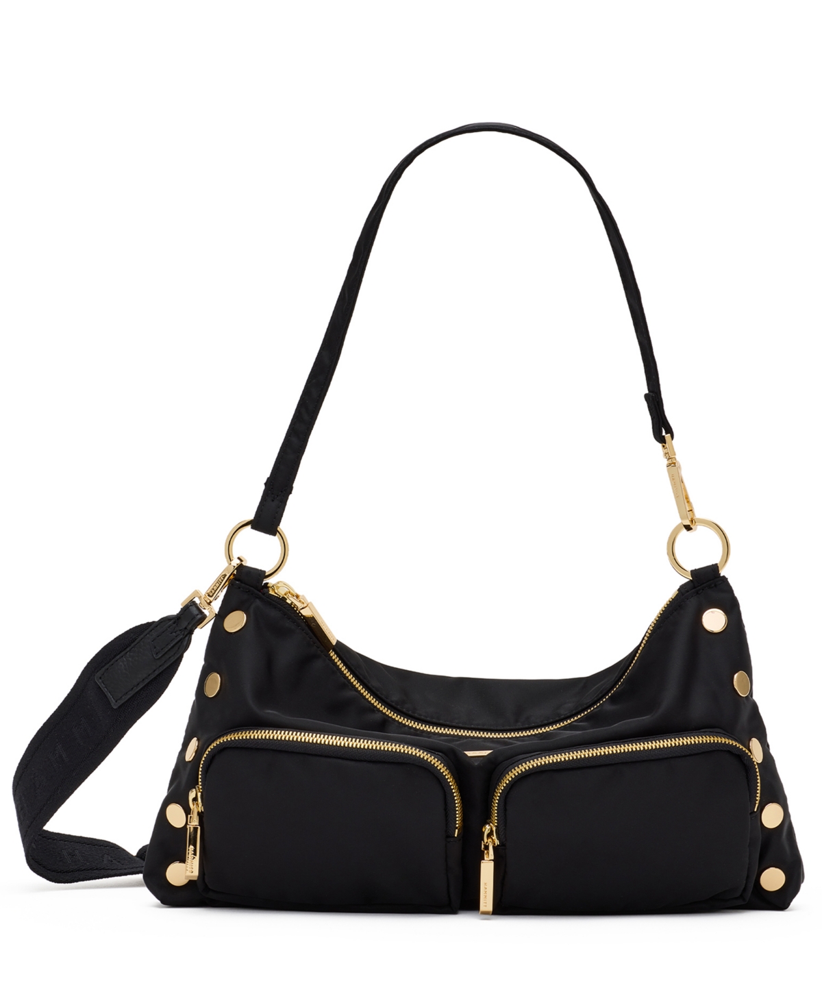 Click here for Hammitt Kyle Medium Shoulder Bag - Black Nylon Car... prices