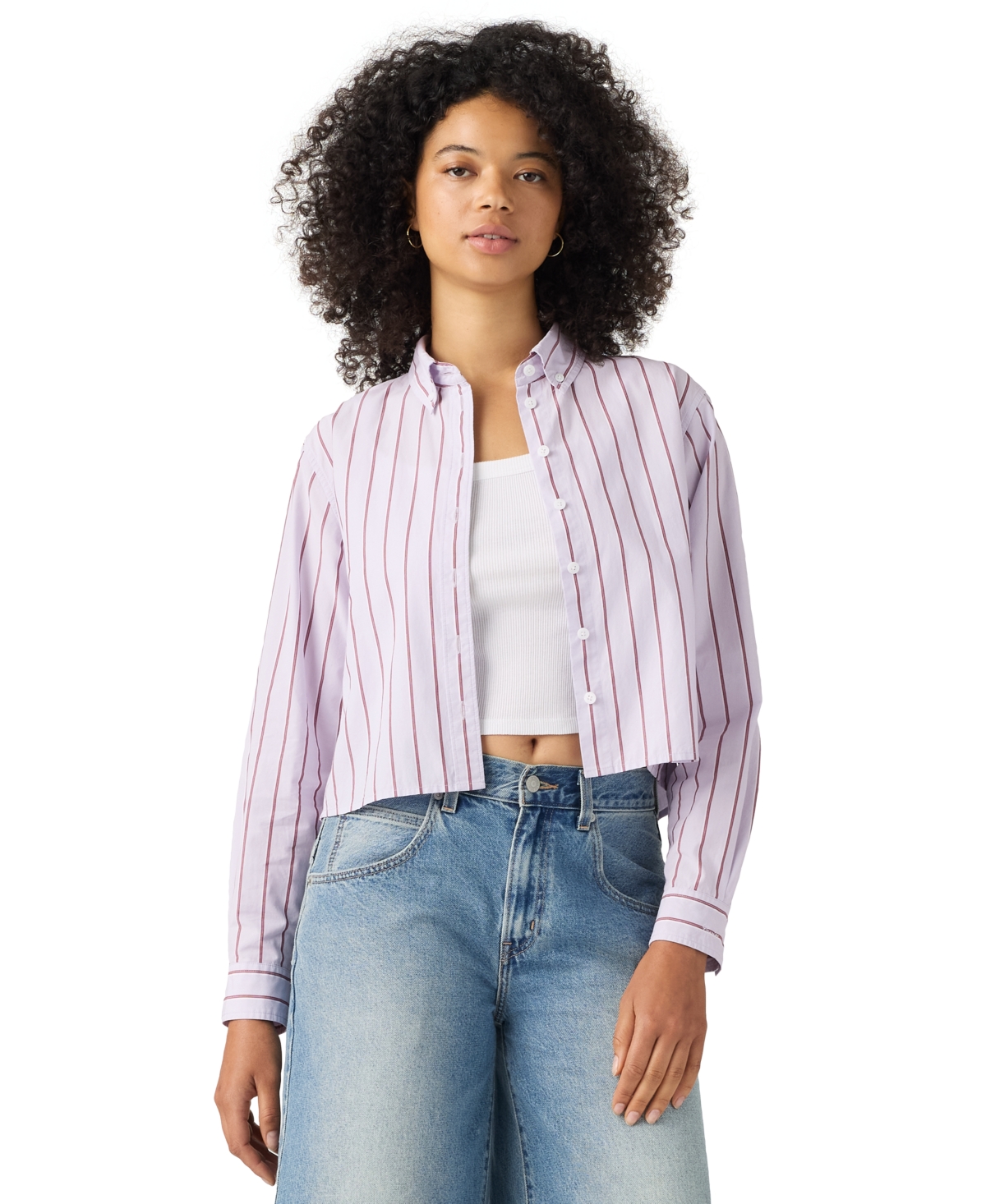 Click here for Levis Womens Sully Long-Sleeve Shirt - Adora Strip... prices