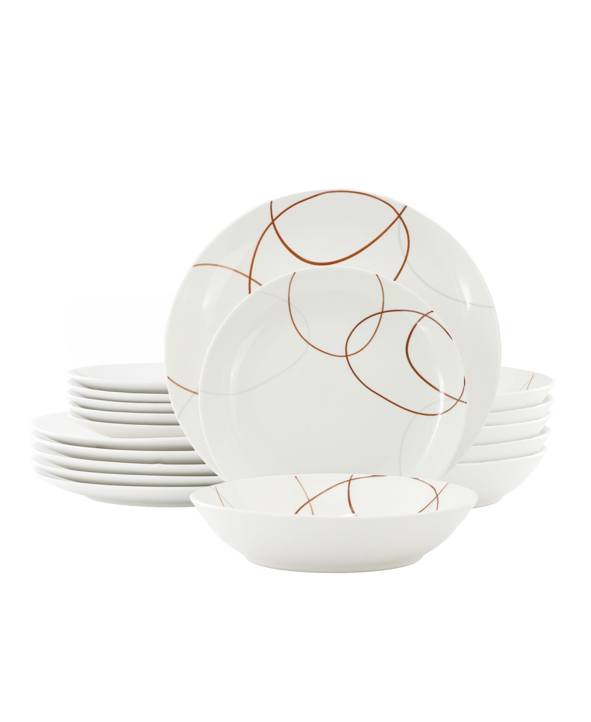 Click here for Elama Sydney 18-Piece Dinnerware Set  Service For... prices
