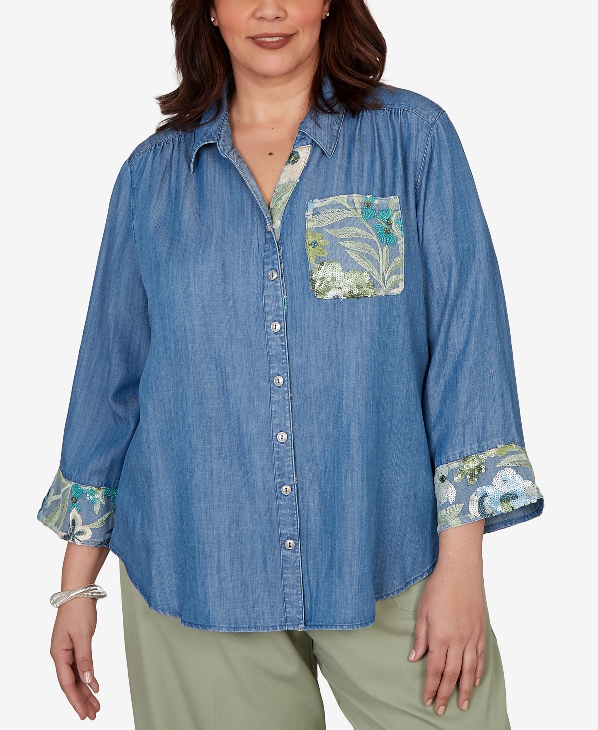 Click here for Alfred Dunner Plus Size Indigo Girls Soft Lyocell... prices