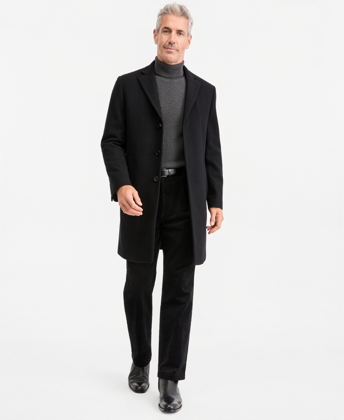 Click here for Club Room Mens Classic Fit Wool & Cashmere Blend O... prices