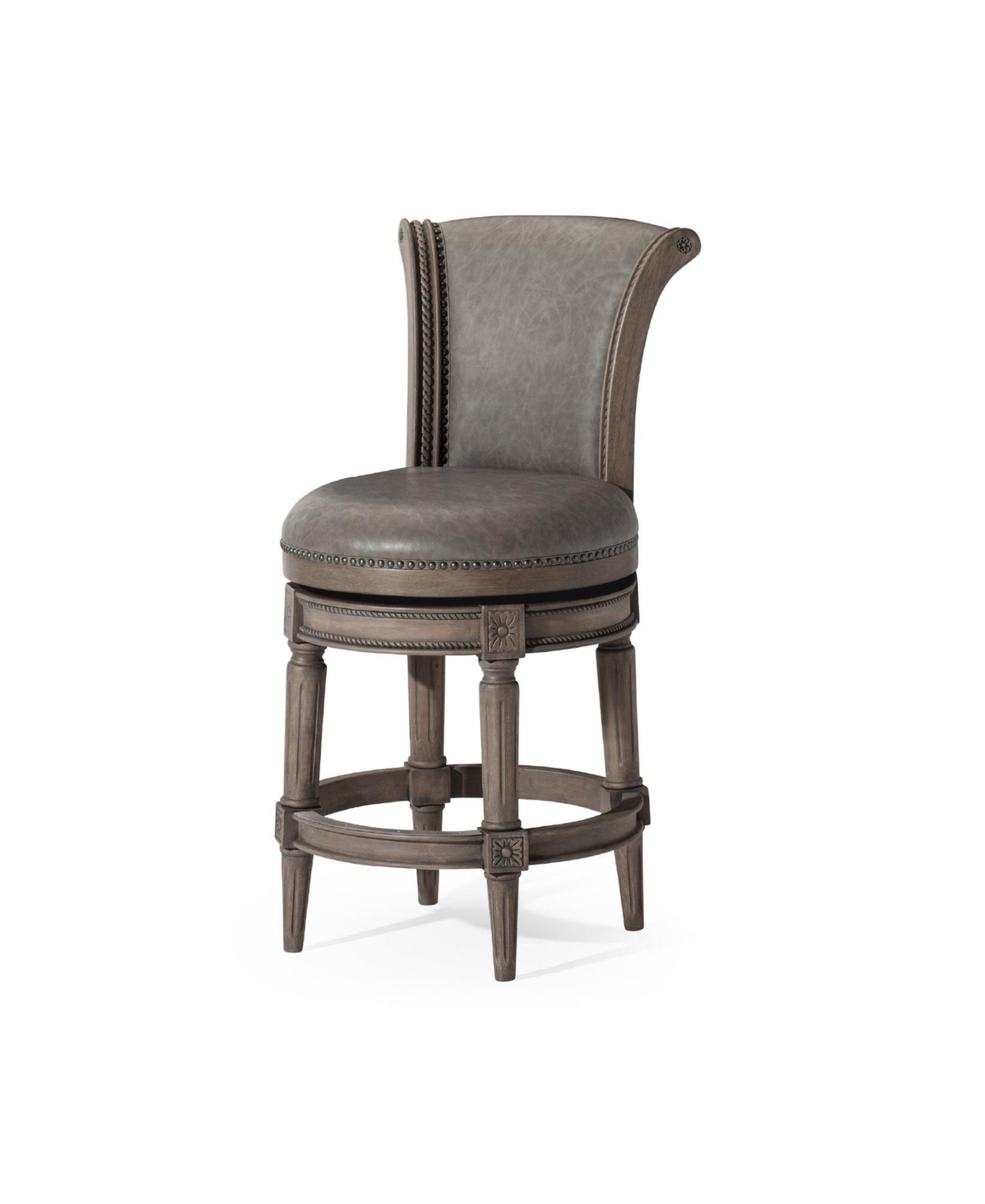 Click here for Maven Lane Pullman Counter Stool Finish with Faux... prices