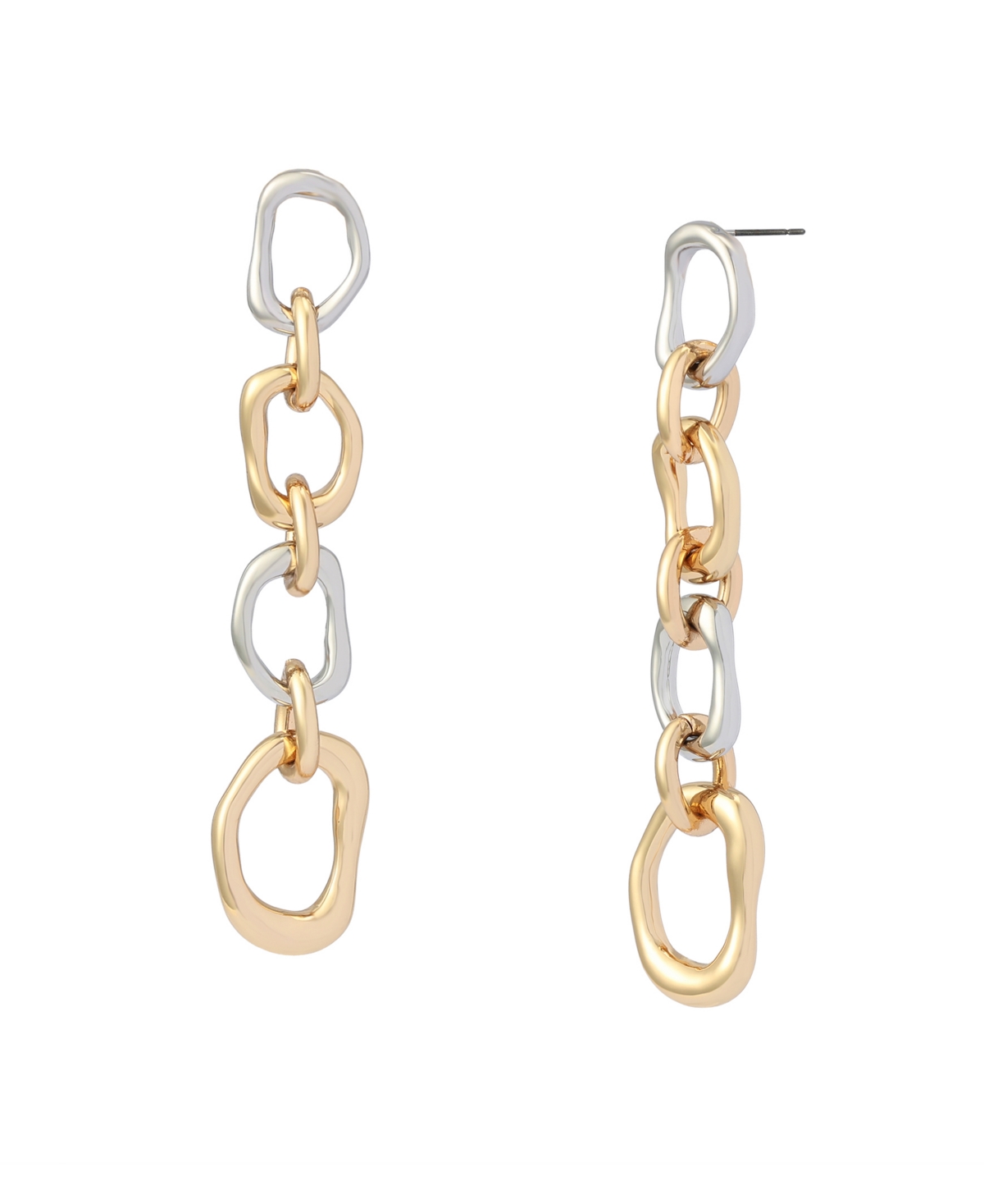Click here for Robert Lee Morris Soho Two-Tone Sculpted Link Line... prices