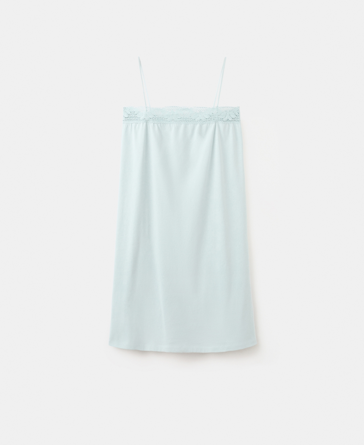 Click here for Mango Womens Cotton Lace Nightgown - Mint Green prices