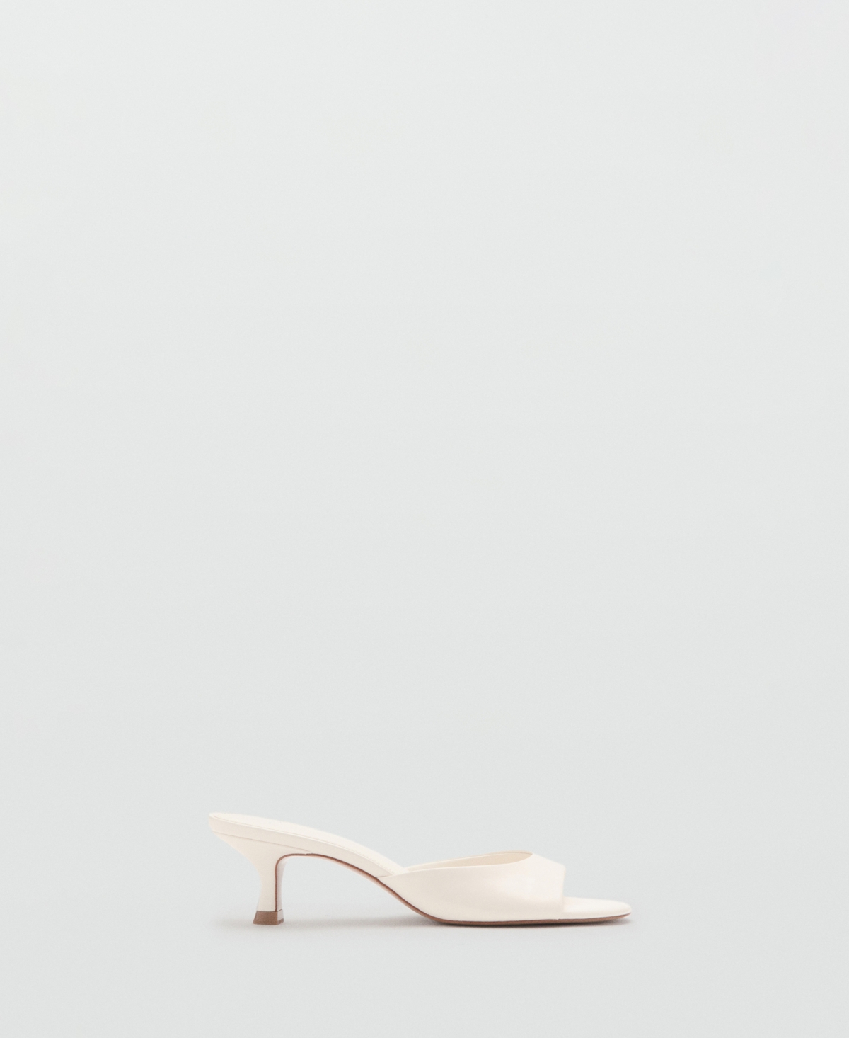 Click here for Mango Womens Kitten Heel Sandals - Ecru prices