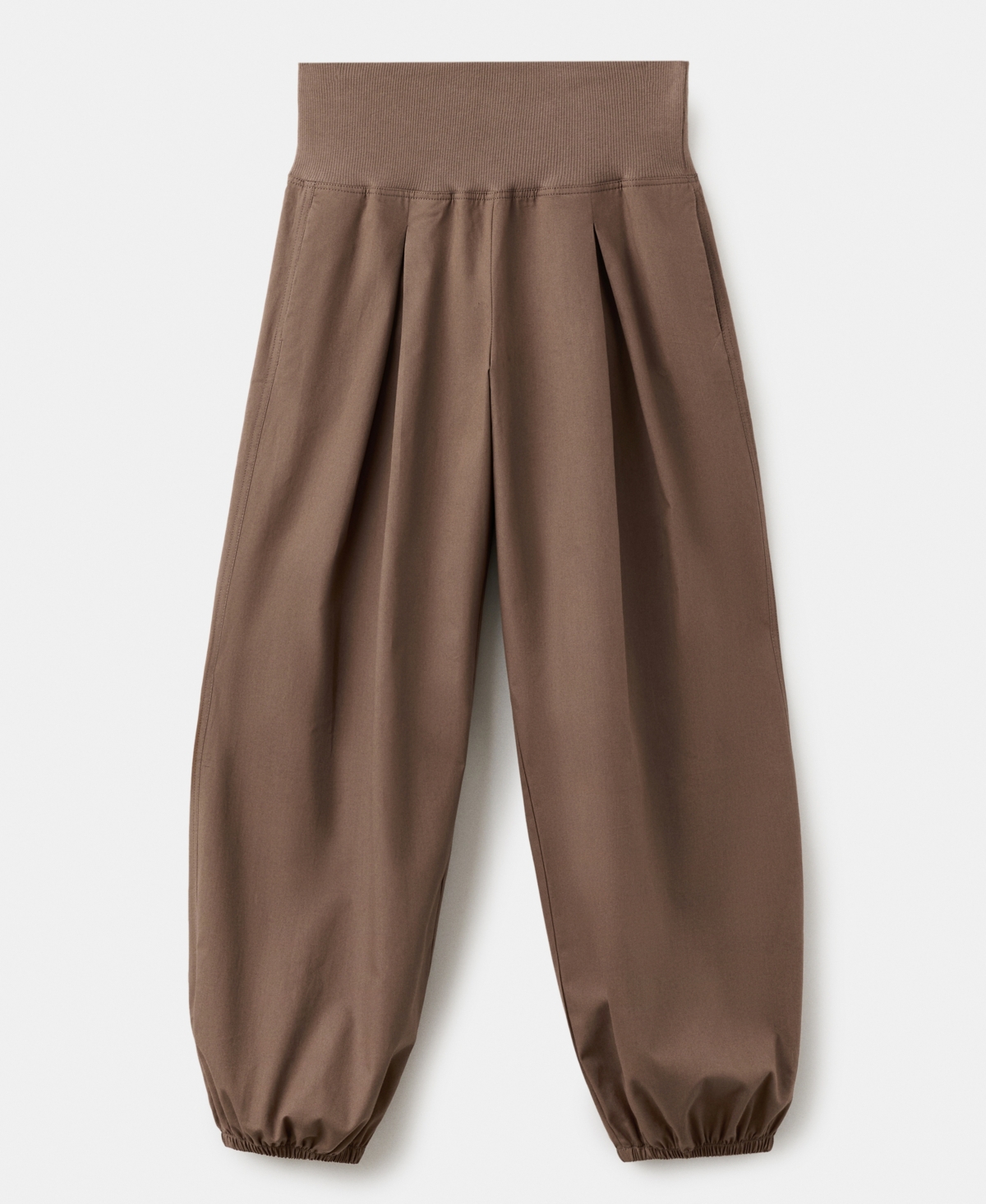 Click here for Mango Womens High-Waisted Balloon Pants - Medium B... prices