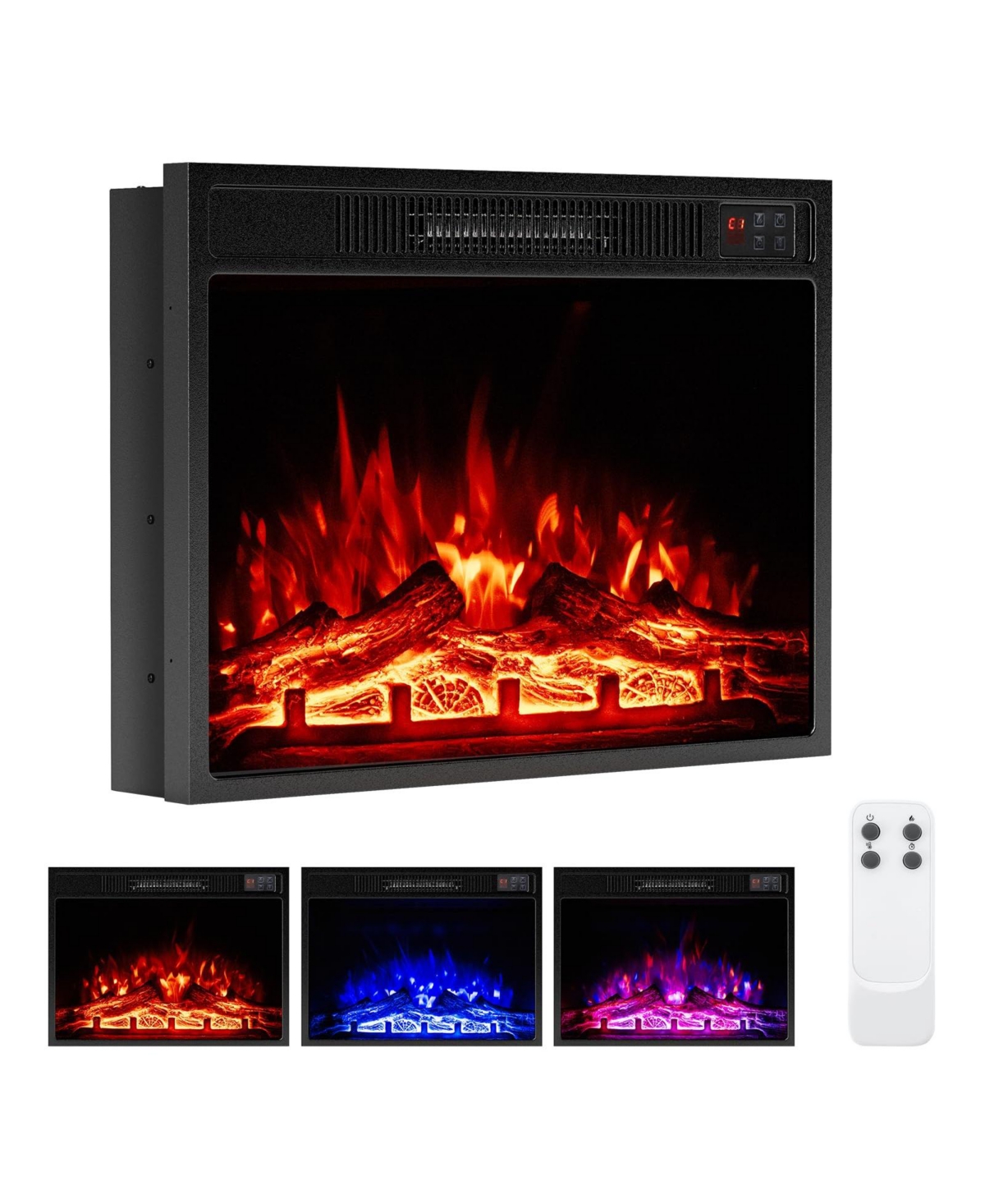 Click here for Ecooso 23 Inch Electric Fireplace Insert Fireplace... prices