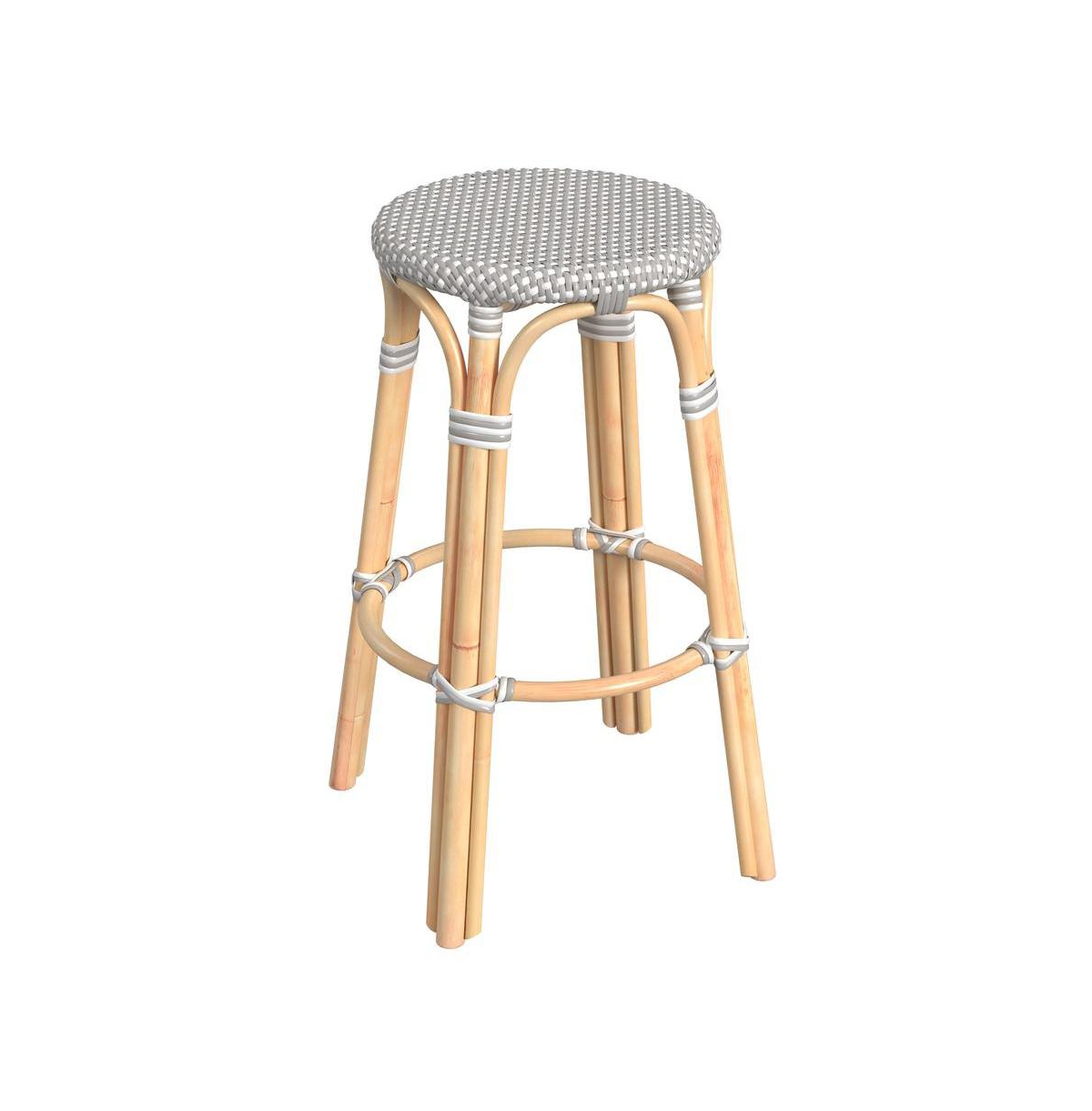 Click here for Butler Specialty Tobias Round Rattan 30 Bar Stool... prices