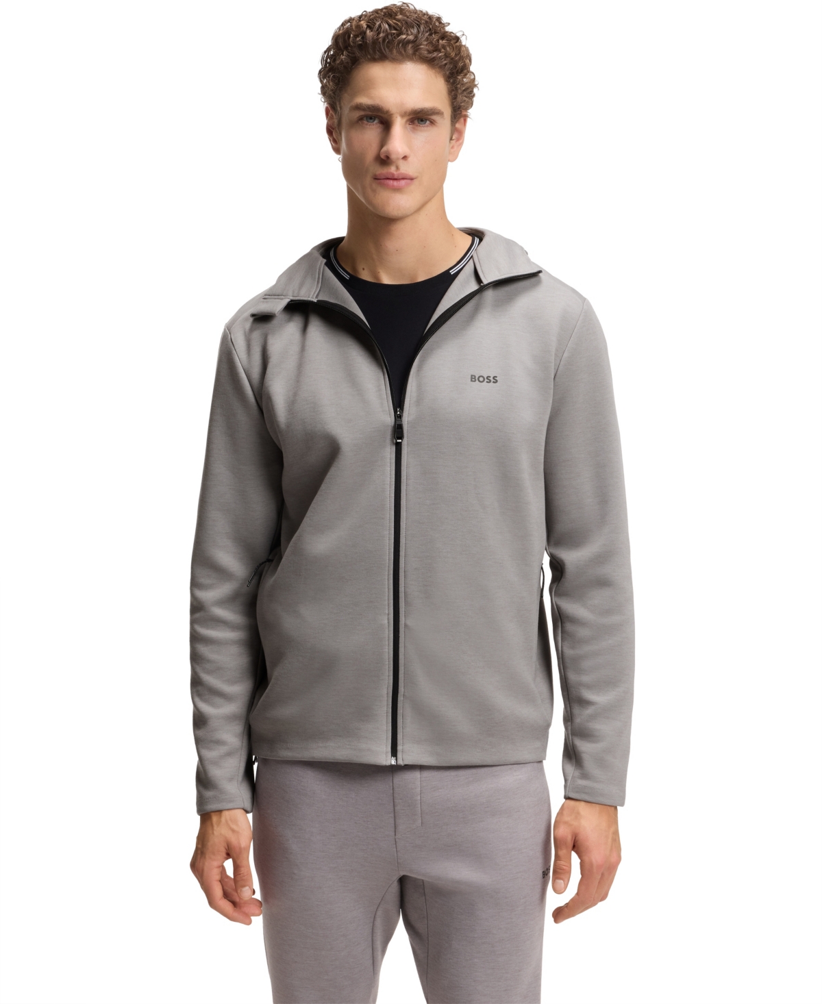 Click here for Boss by Hugo Boss Mens Active Odour-Control Hooded... prices