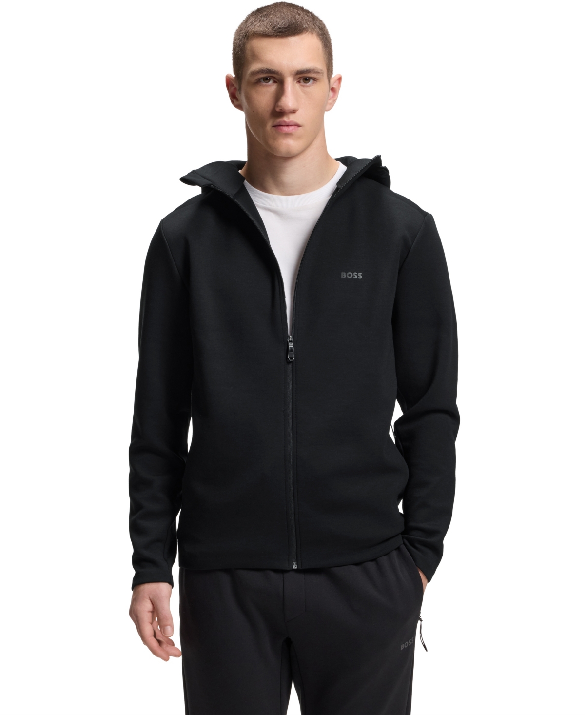 Click here for Boss by Hugo Boss Mens Active Odour-Control Hooded... prices