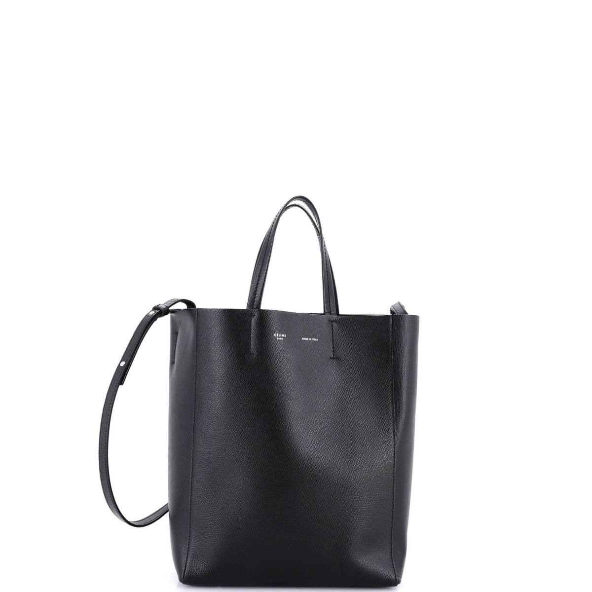 Click here for Pre-Owned Celine Small Vertical Cabas Tote Grained... prices