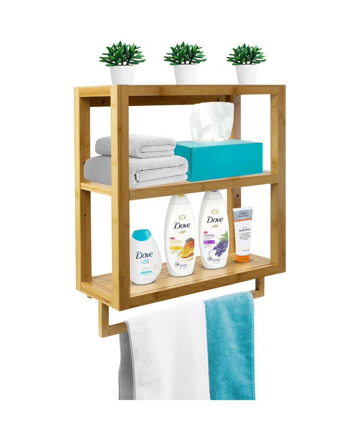 Click here for Sorbus Bamboo Wall Mounted rack for Bathroom  Kitc... prices