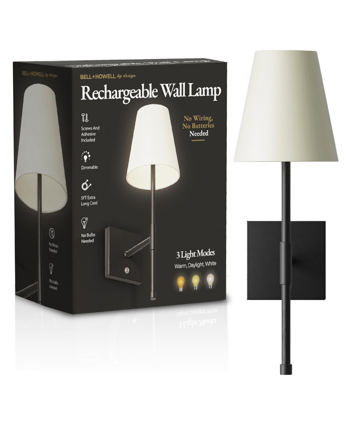 Click here for Bell + Howell Fabric Smooth Shade Dimmable Led Rec... prices