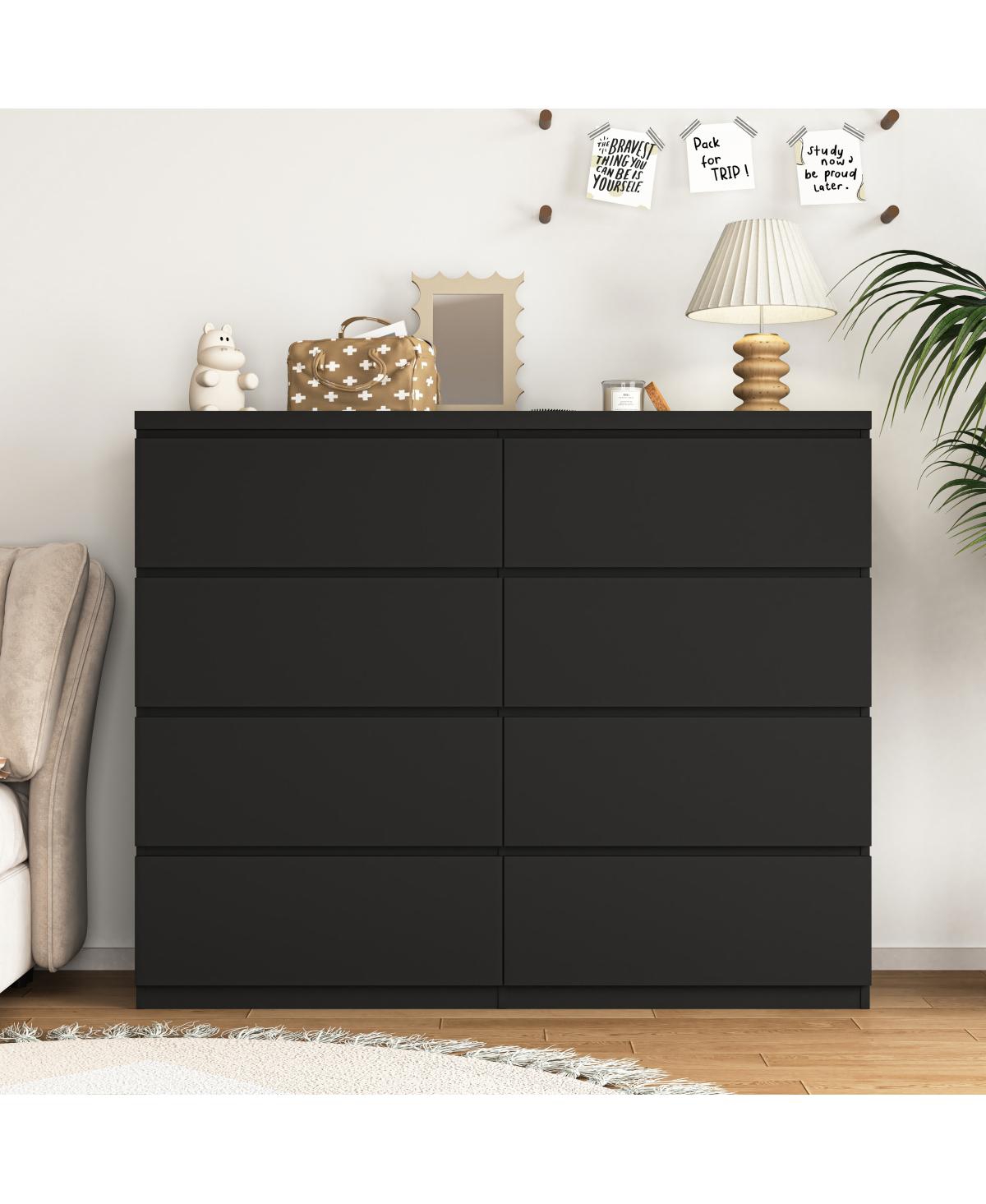Click here for Streamdale Furniture 8-Drawer Modern Wood Dresser... prices