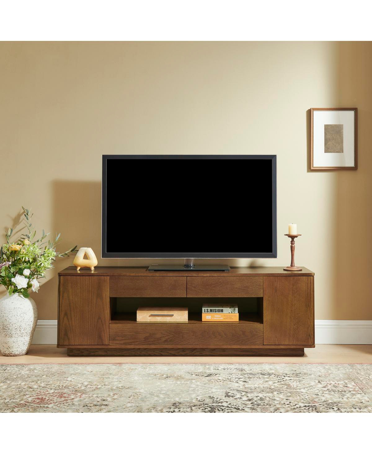 Click here for Streamdale Furniture 59 Mid-Century Modern Walnut... prices