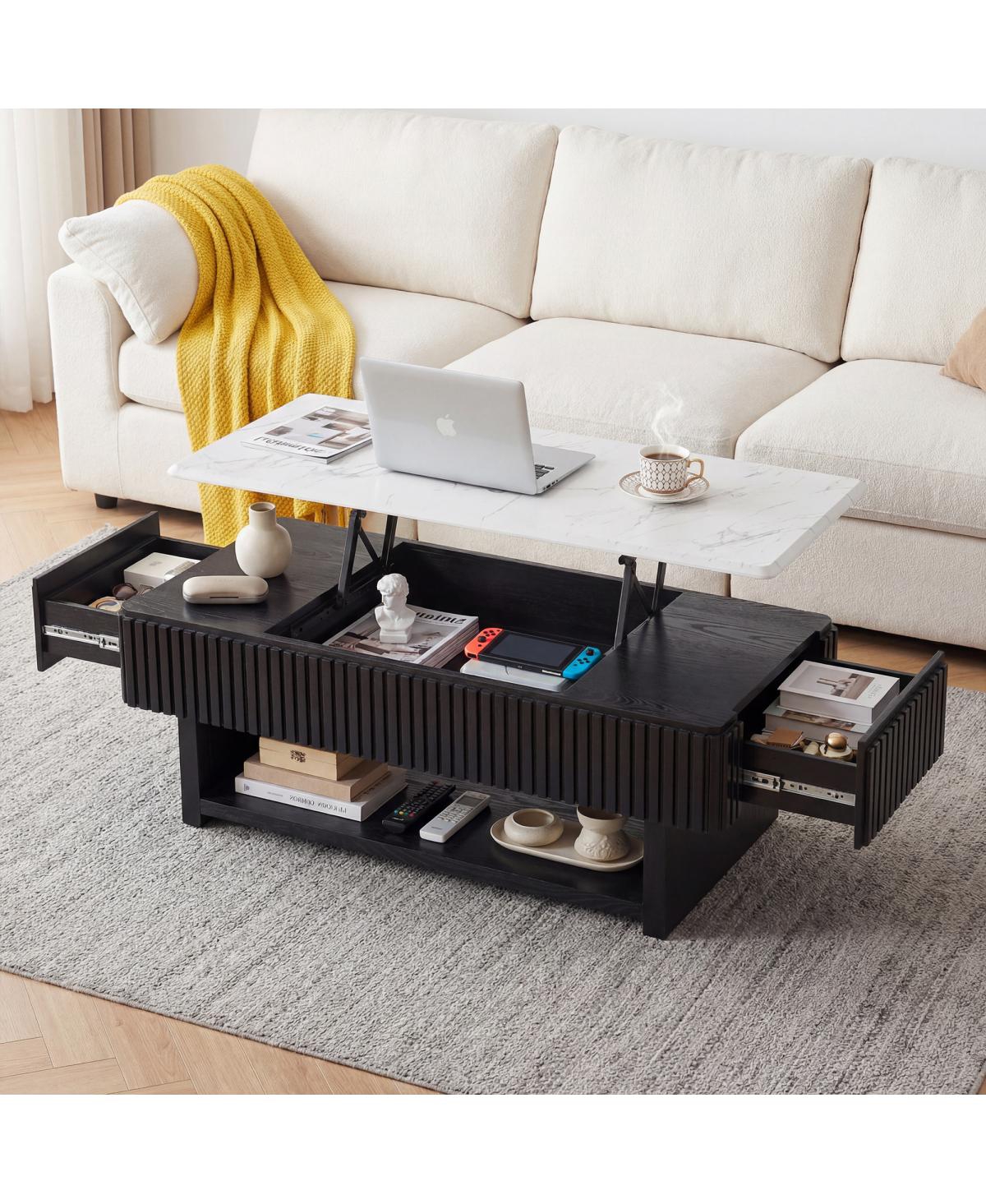 Click here for Streamdale Furniture 46.5 Lift Top Coffee Table wi... prices