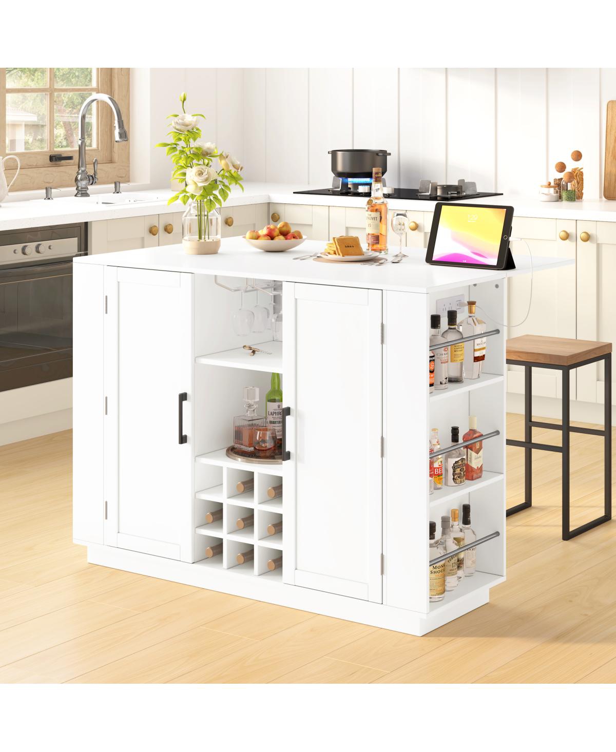 Click here for Streamdale Furniture U-Style 47.2 Counter Height B... prices