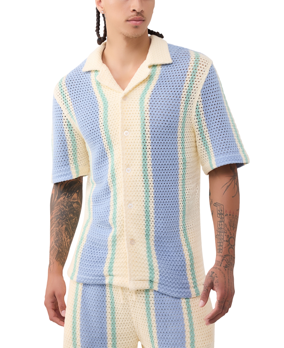 Click here for True Religion Mens Regular-Fit Short-Sleeve Knit S... prices