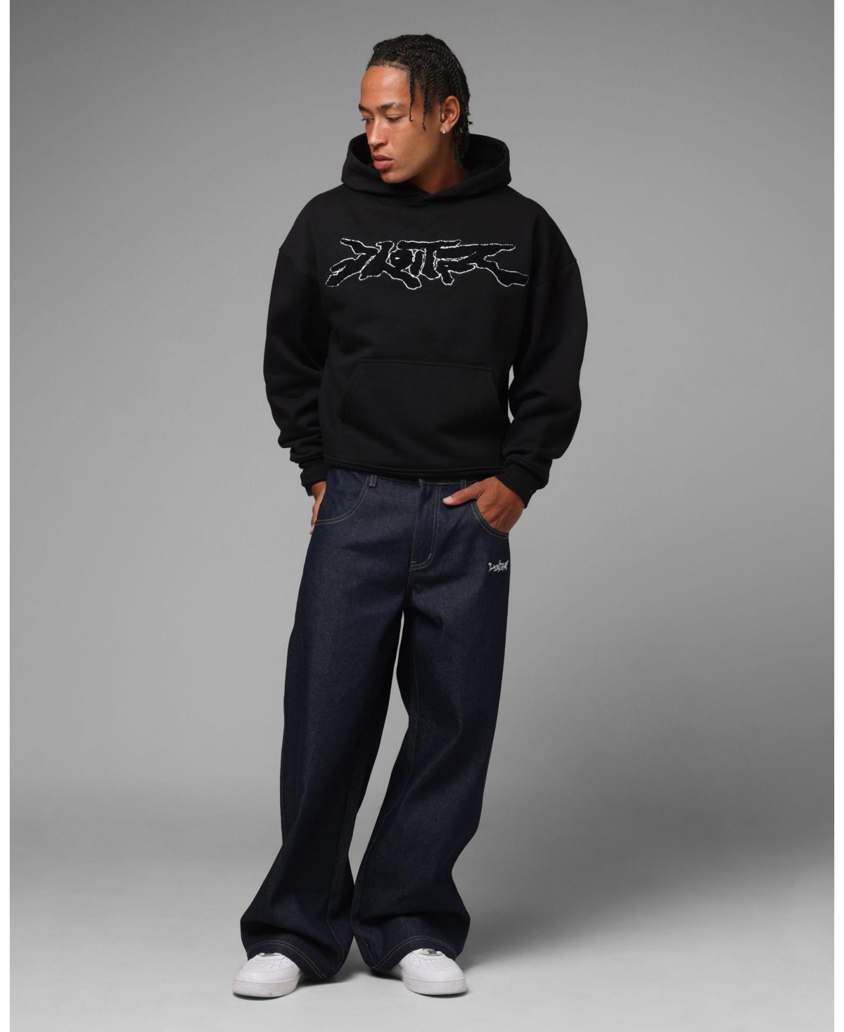 Click here for Loiter Mens Star Born Jeans - Blue prices