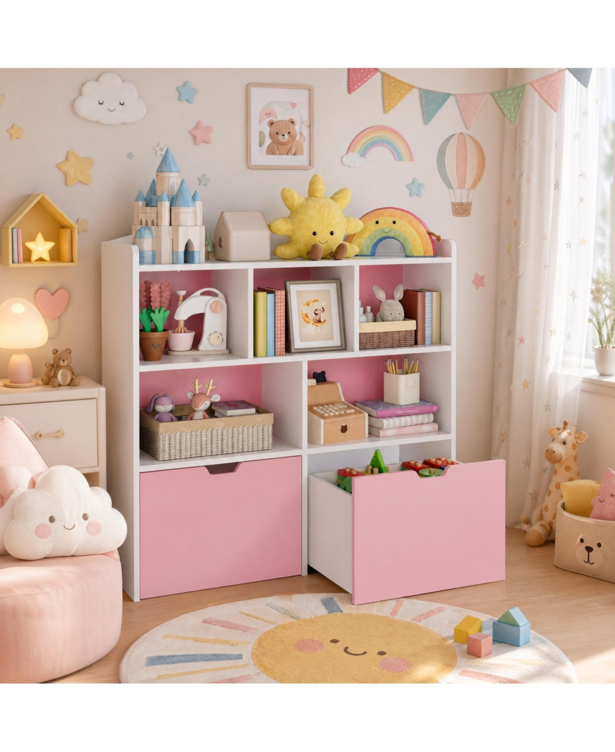 Click here for homfan Multifunctional Toy Storage Organizer  Kids... prices
