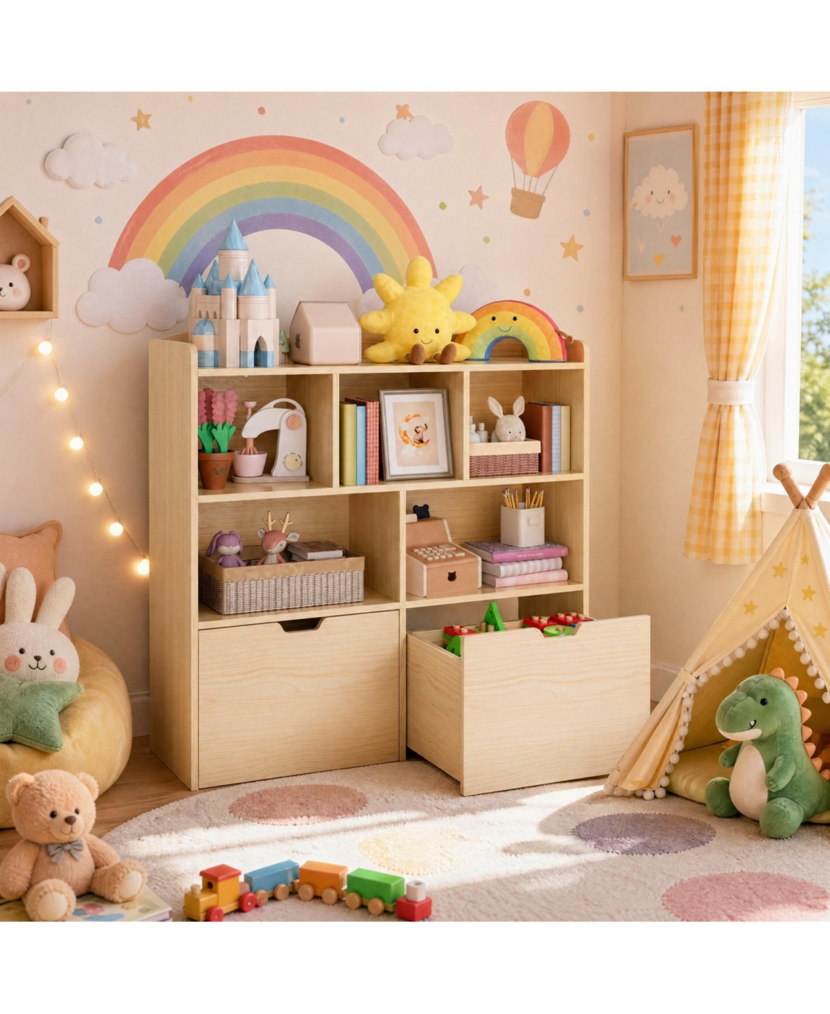 Click here for homfan Multifunctional Toy Storage Organizer  Kids... prices