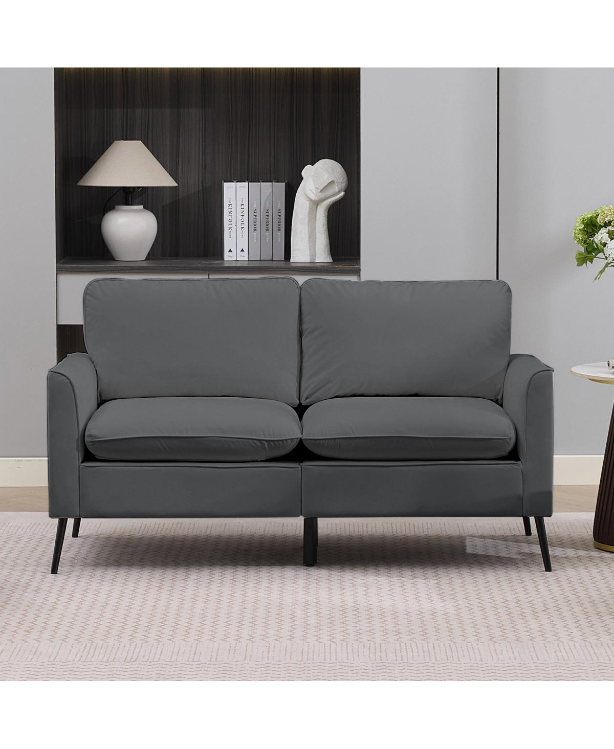 Click here for Streamdale Furniture Faux Leather Chesterfield Sof... prices