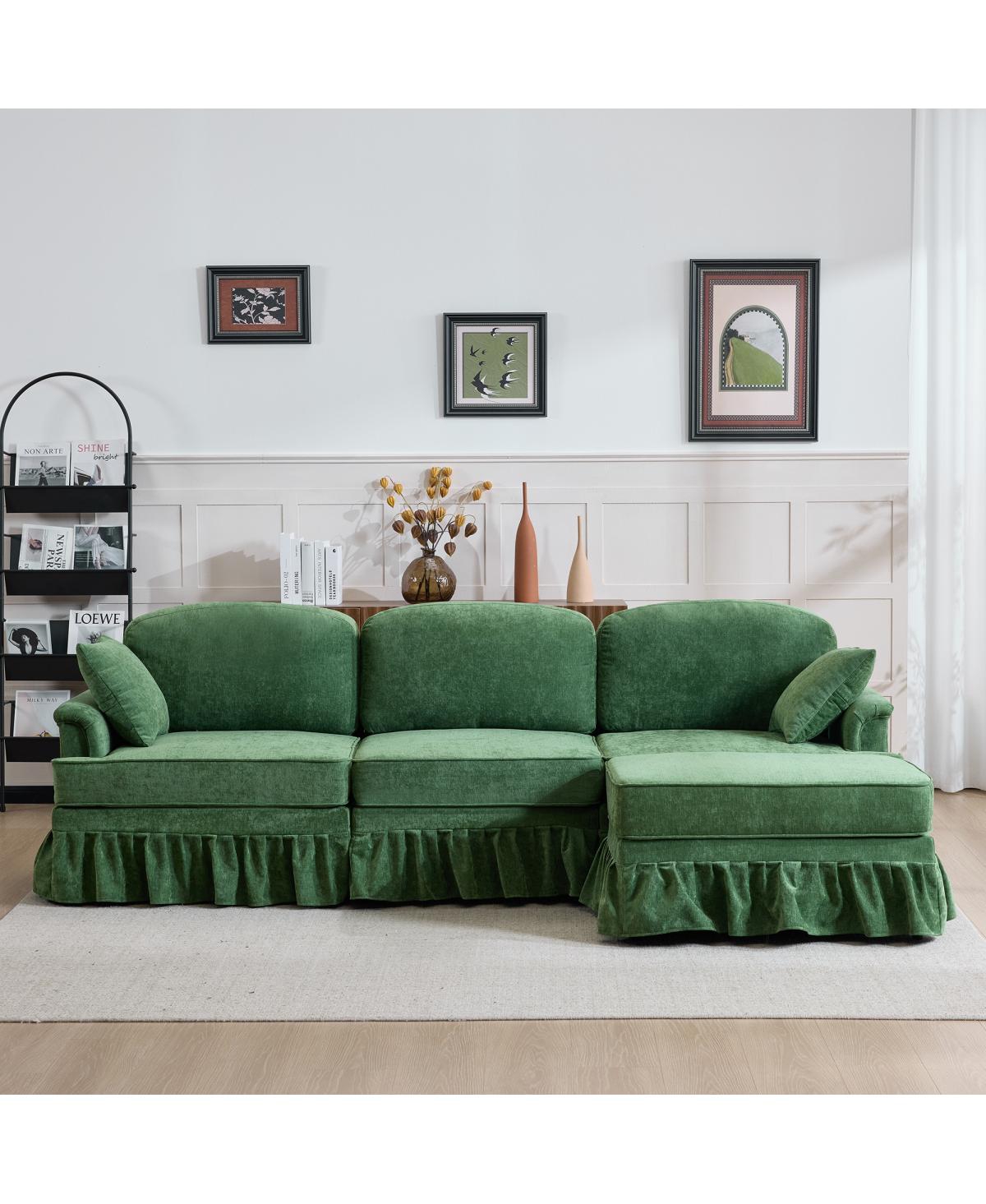 Click here for Streamdale Furniture Modern Chenille L-Shaped Sect... prices