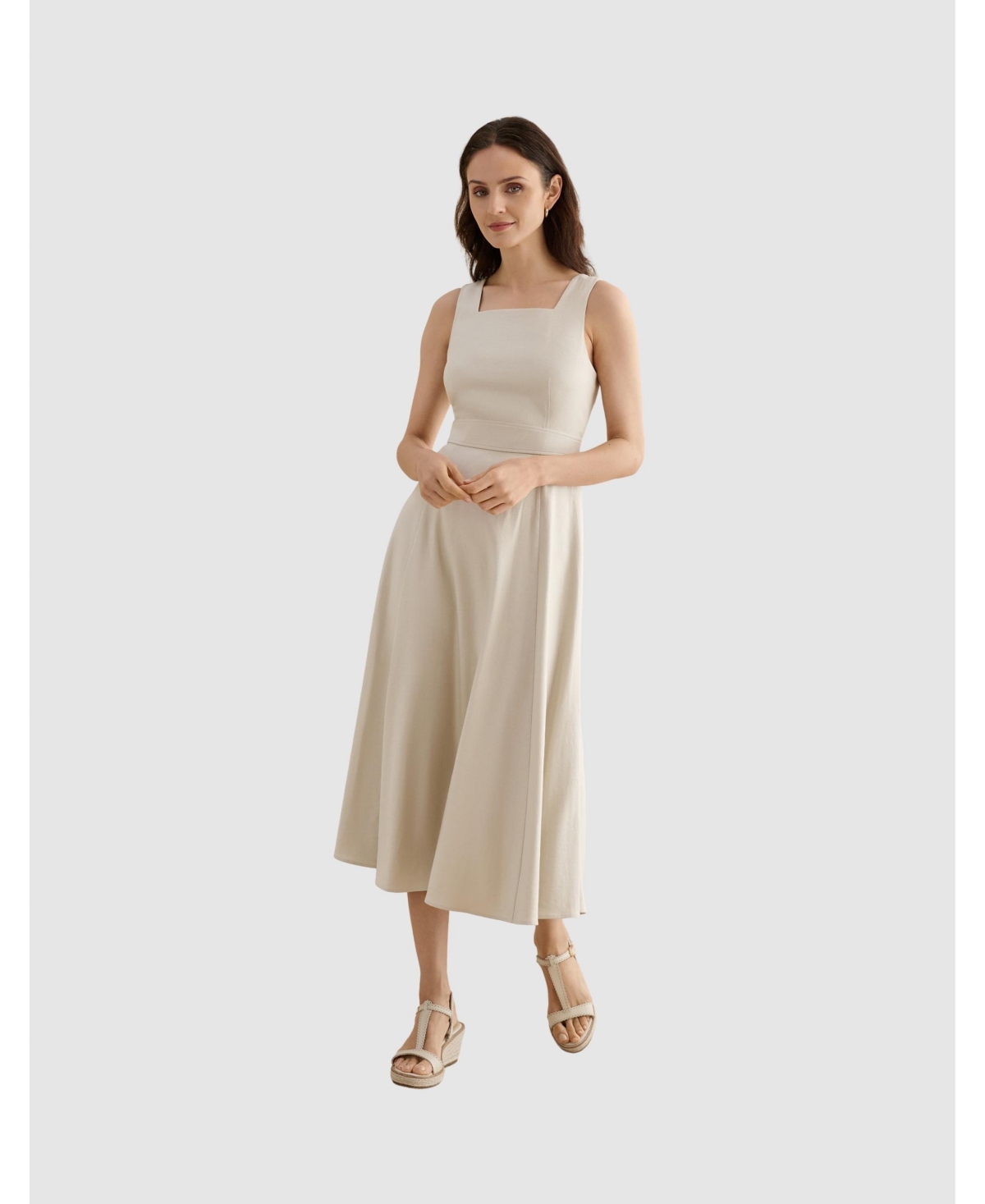 Click here for Hobbs London Womens Trinity Dress - Neutral prices