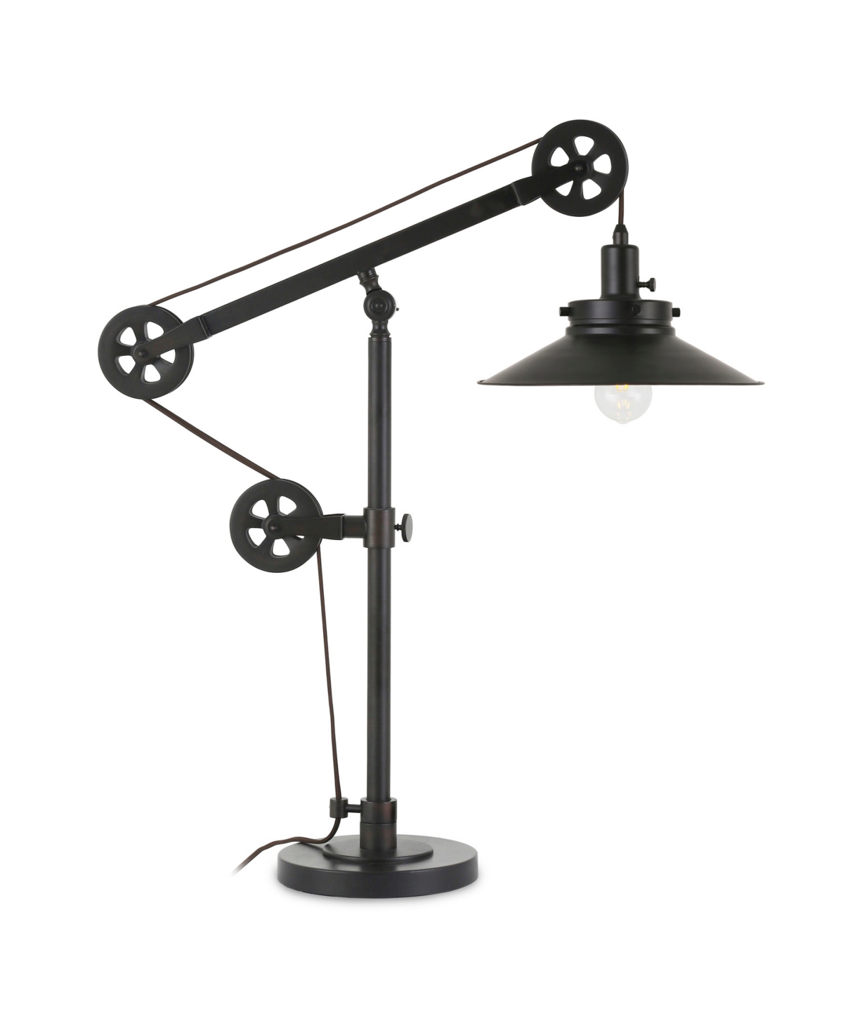 Click here for Hudson & Canal Descartes 29 Table Lamp - Blackened... prices