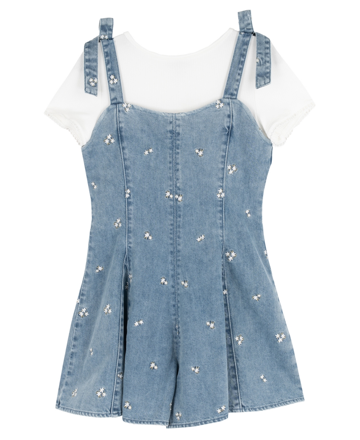 Click here for Rare Editions Girls 7-16 T-Shirt and Embroidered D... prices