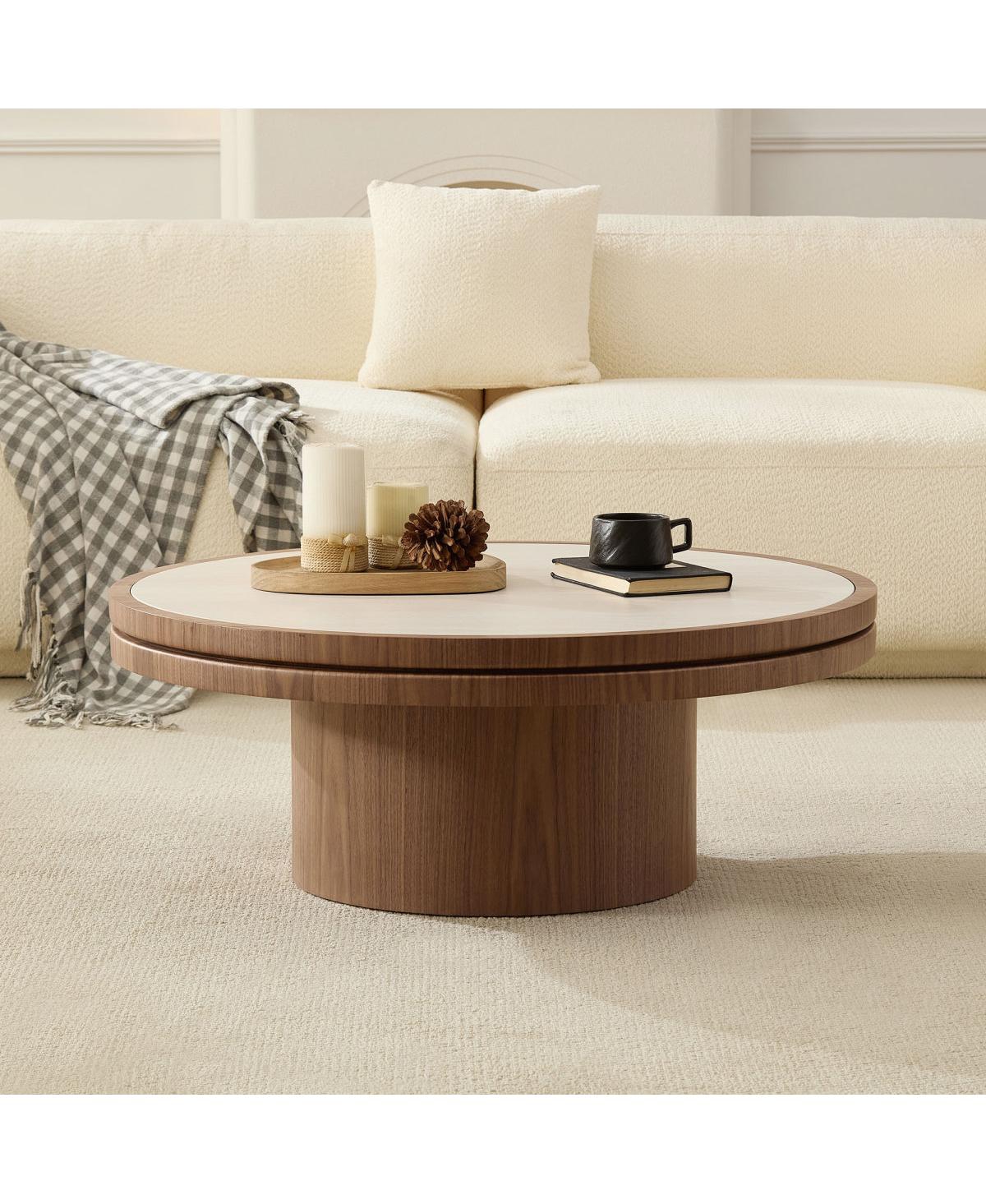 Click here for Streamdale Furniture 35.43 Sintered Stone Coffee T... prices