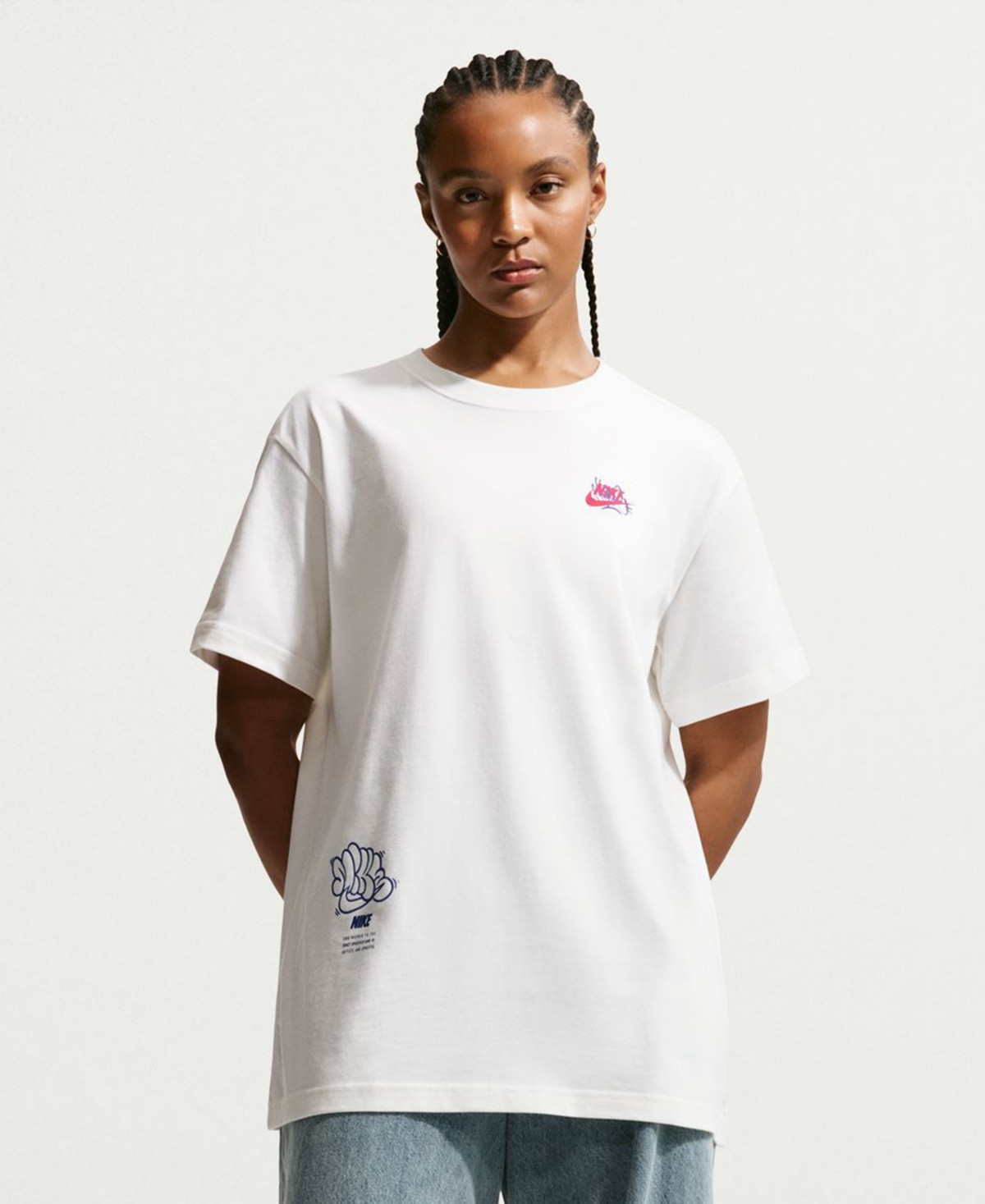 Click here for Nike Womens Sportswear Classic Oversized T-Shirt -... prices