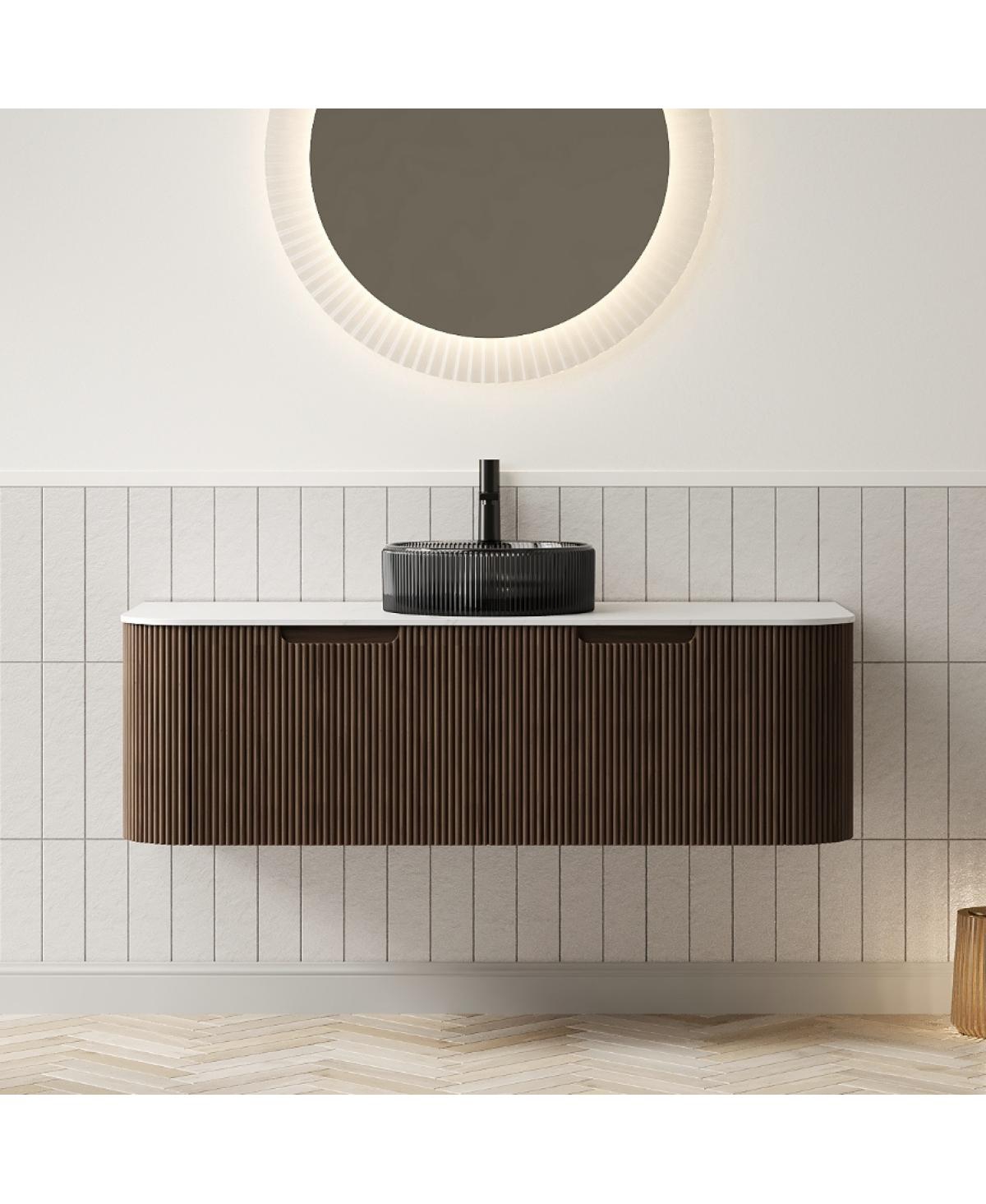 Click here for Sillysis Wall Mounted Bathroom Vanity with Crystal... prices
