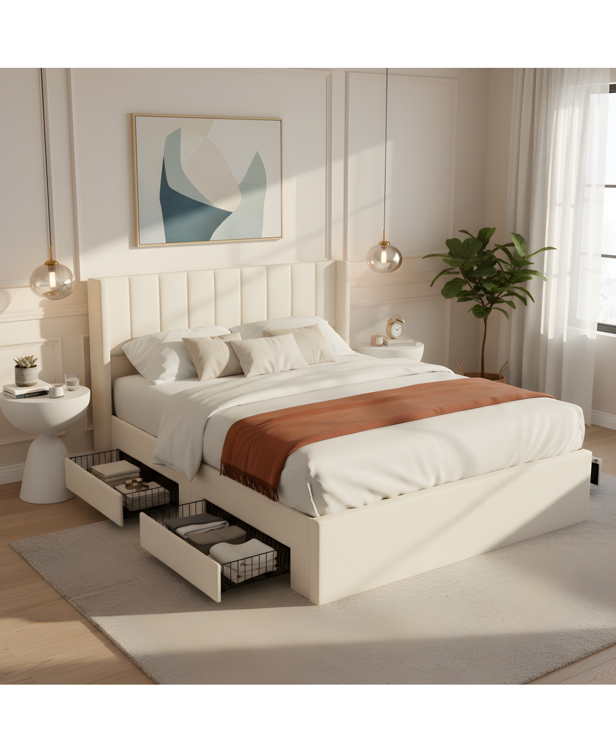 Click here for Streamdale Furniture Large-capacity upholstered st... prices