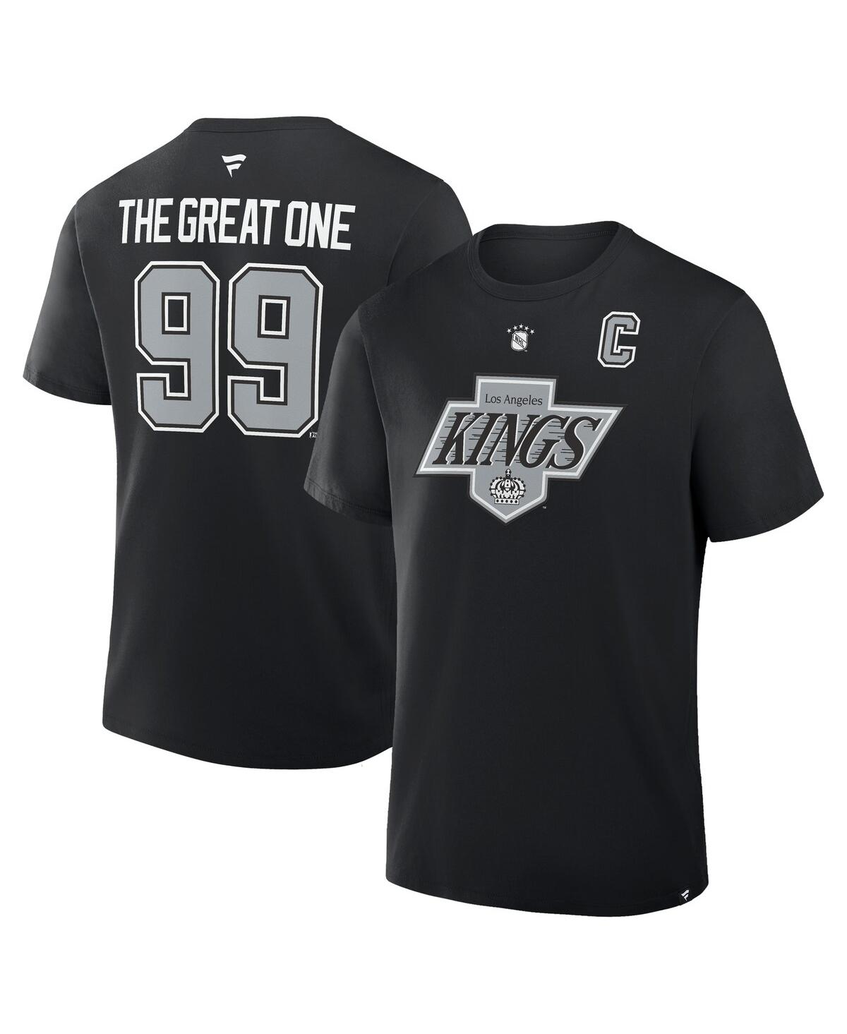 Click here for Fanatics Mens Wayne Gretzky Black Los Angeles King... prices