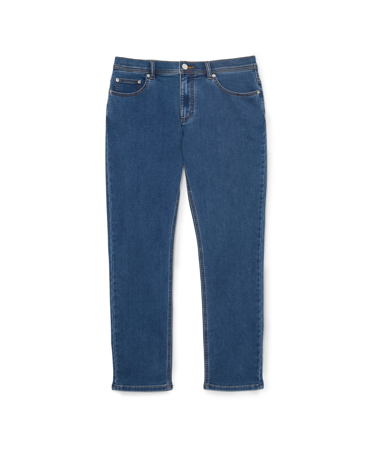Click here for Reiss Mens Bishopsgate Soft-Stretch Straight-Leg J... prices