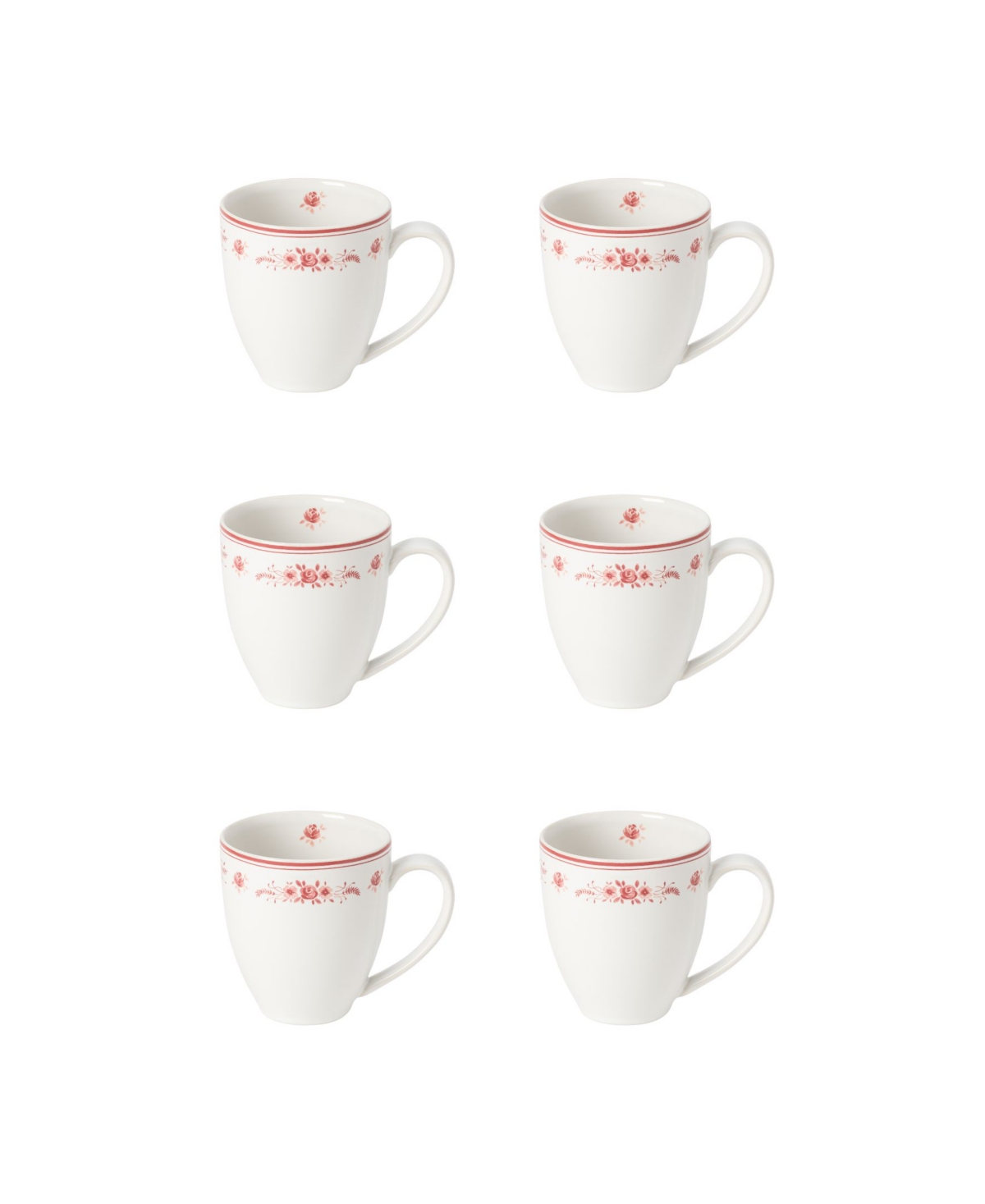 Click here for Costa Nova Villa Floral Pattern Mugs  Set of 6 - W... prices