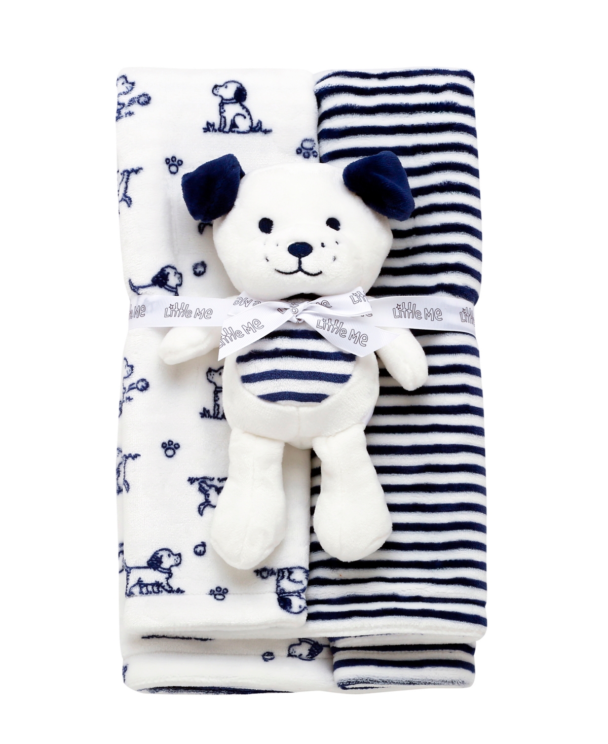 Click here for Little Me Baby Puppy Lovey and Blanket  2-Piece Se... prices