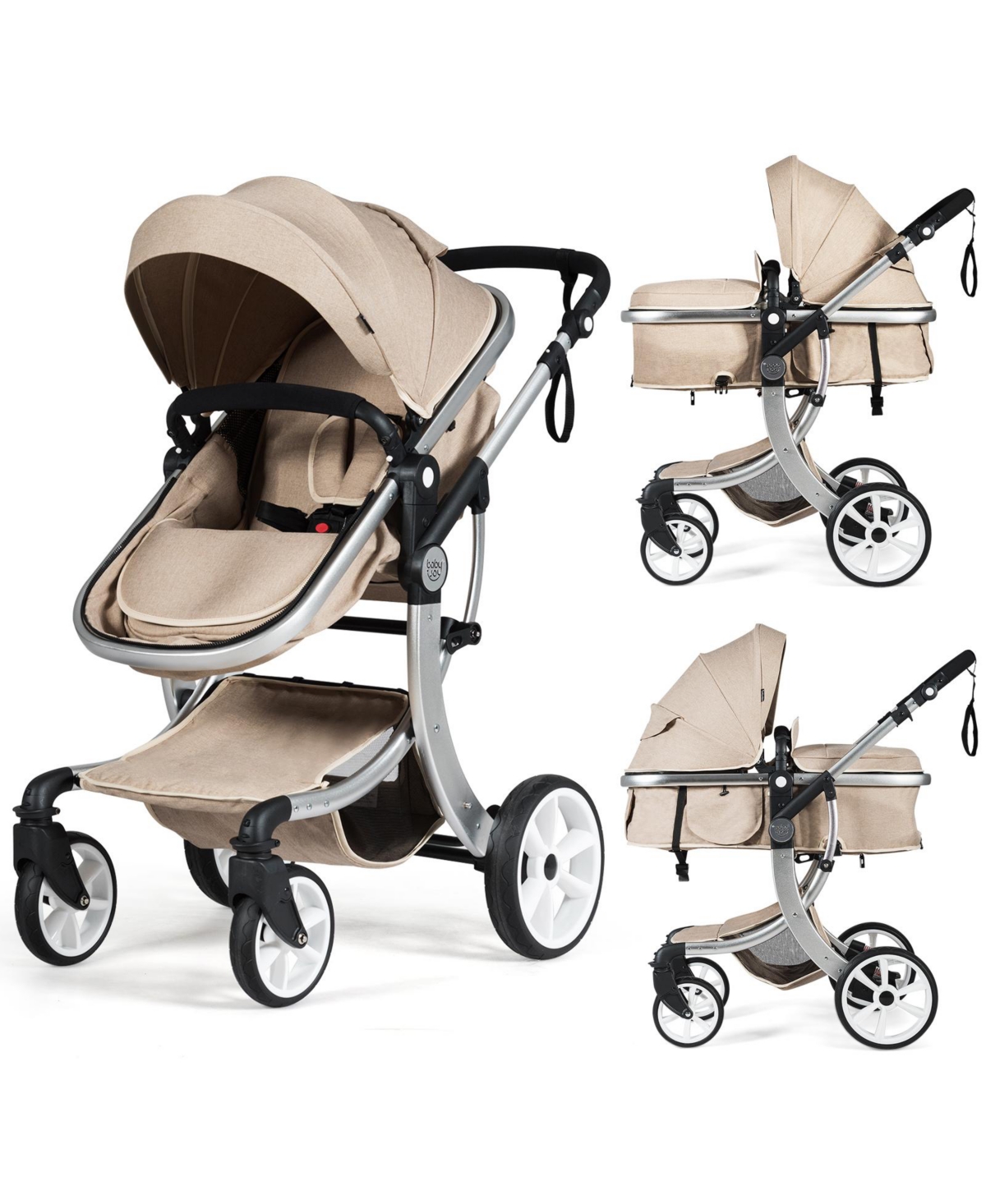 Click here for 2-in-1 Baby Stroller High Landscape Infant Strolle... prices